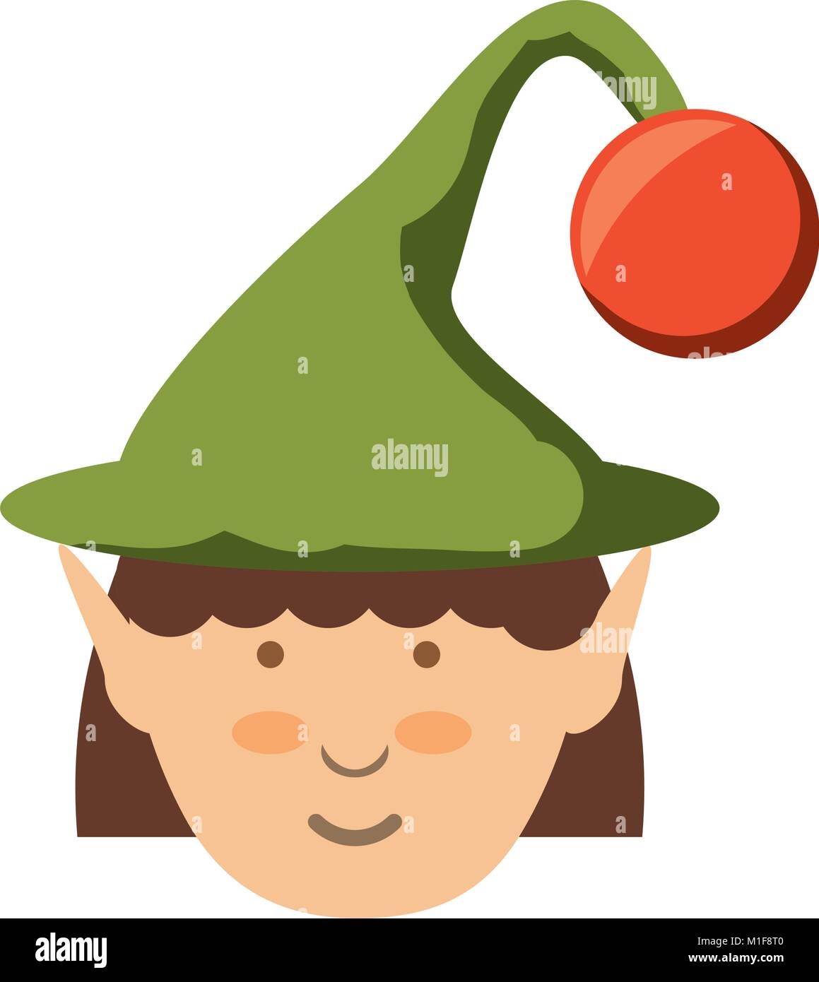 elf girl icon Stock Vector Image & Art - Alamy