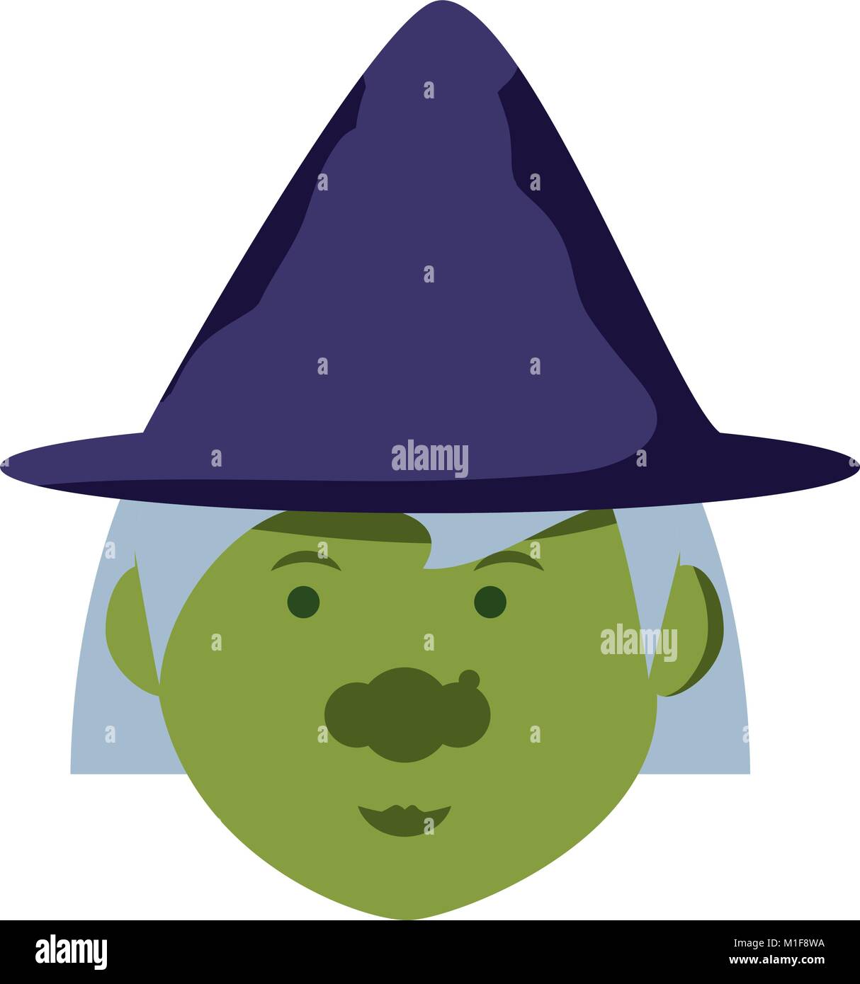 cartoon witch icon Stock Vector Image & Art - Alamy