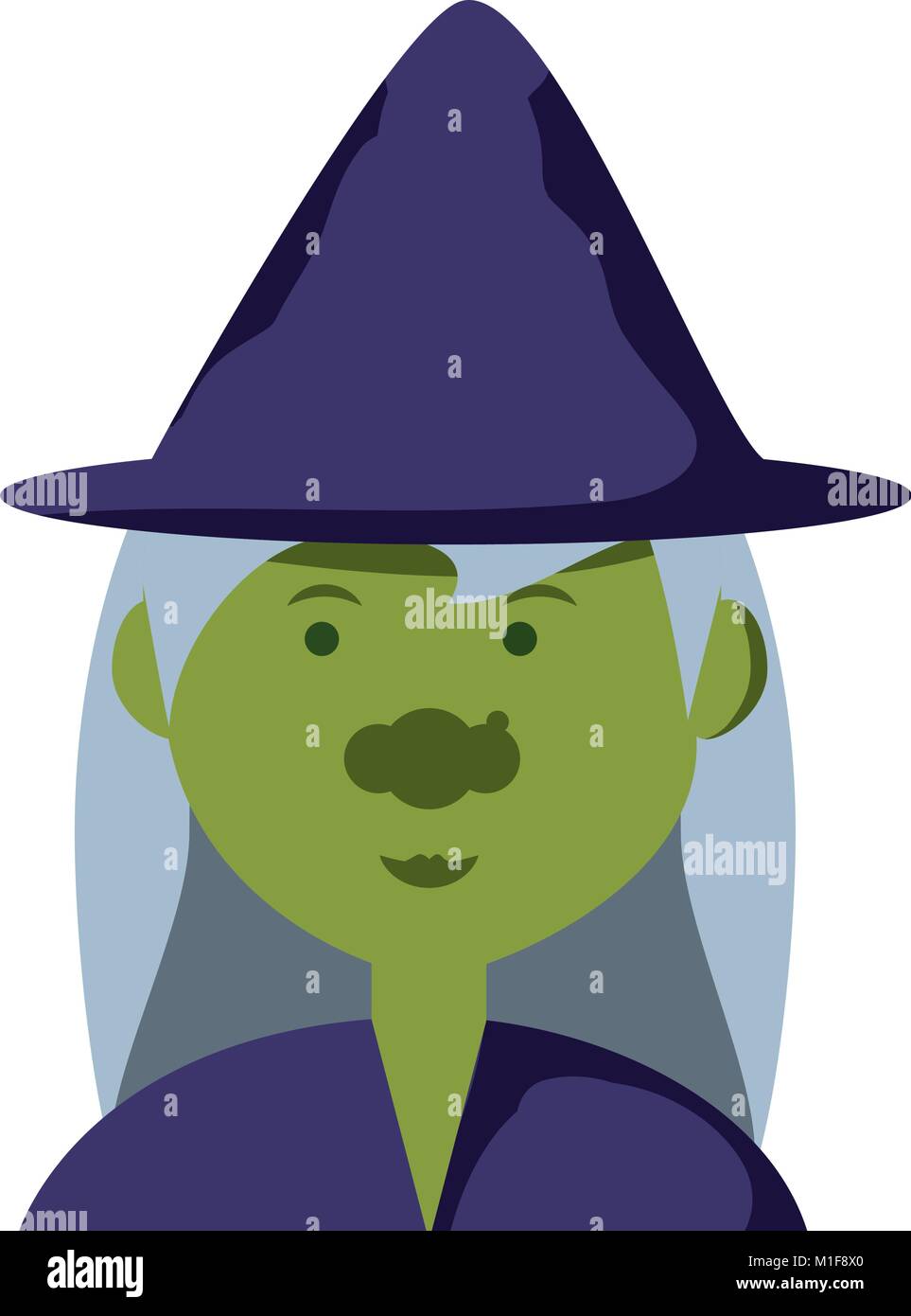 cartoon witch icon Stock Vector Image & Art - Alamy