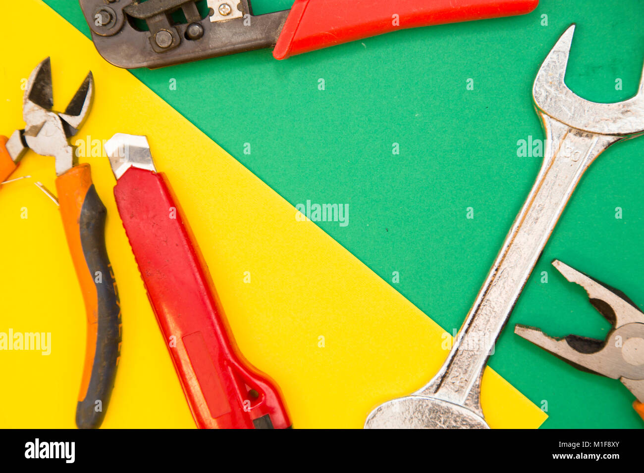 Tools for house reapair Stock Photo - Alamy