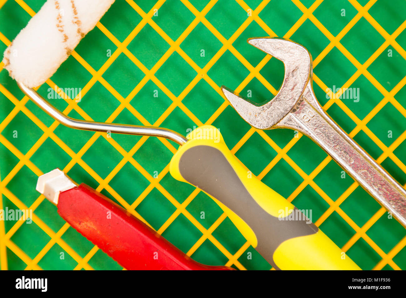 Tools for house reapair Stock Photo - Alamy