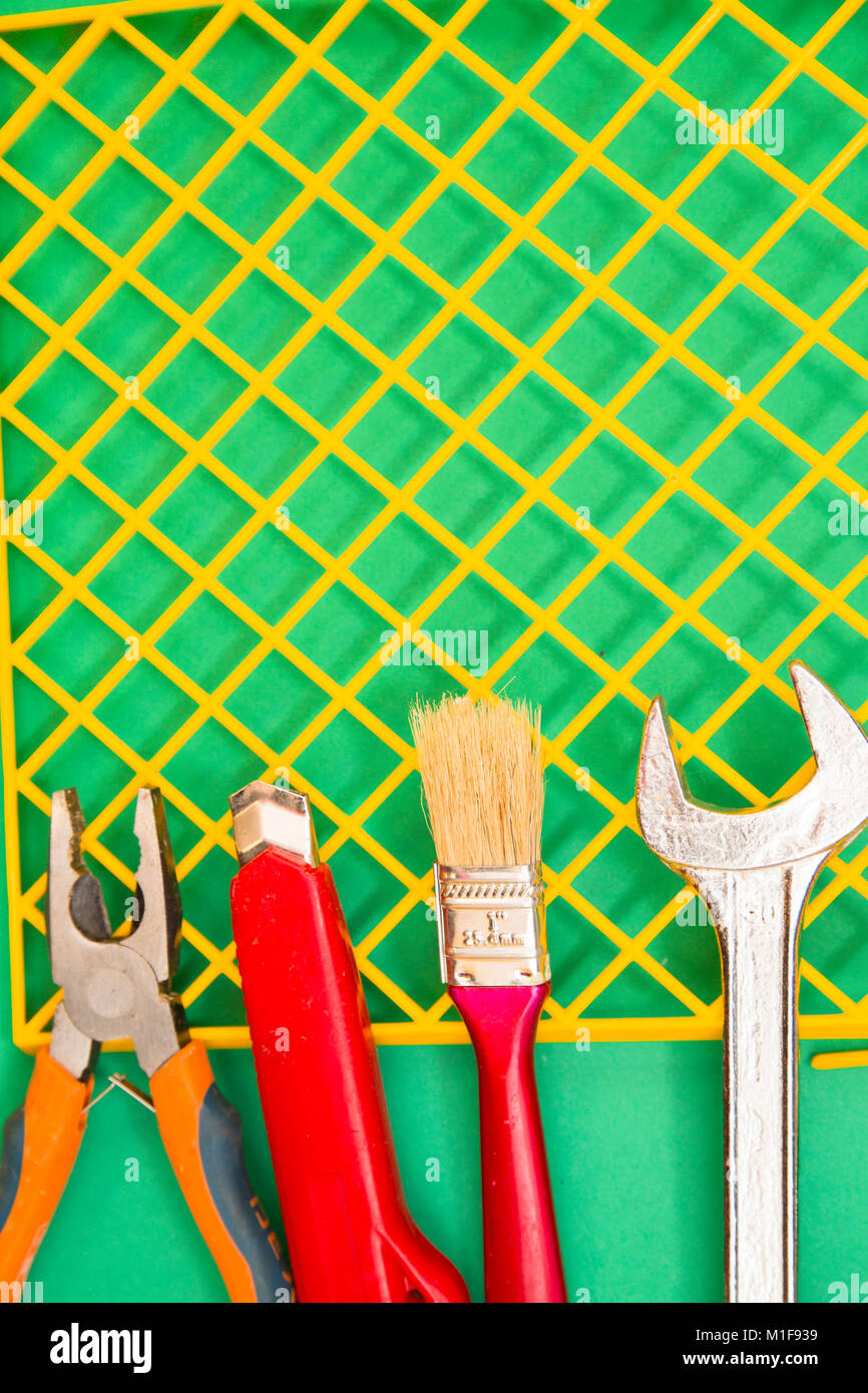 Tools for house reapair Stock Photo - Alamy