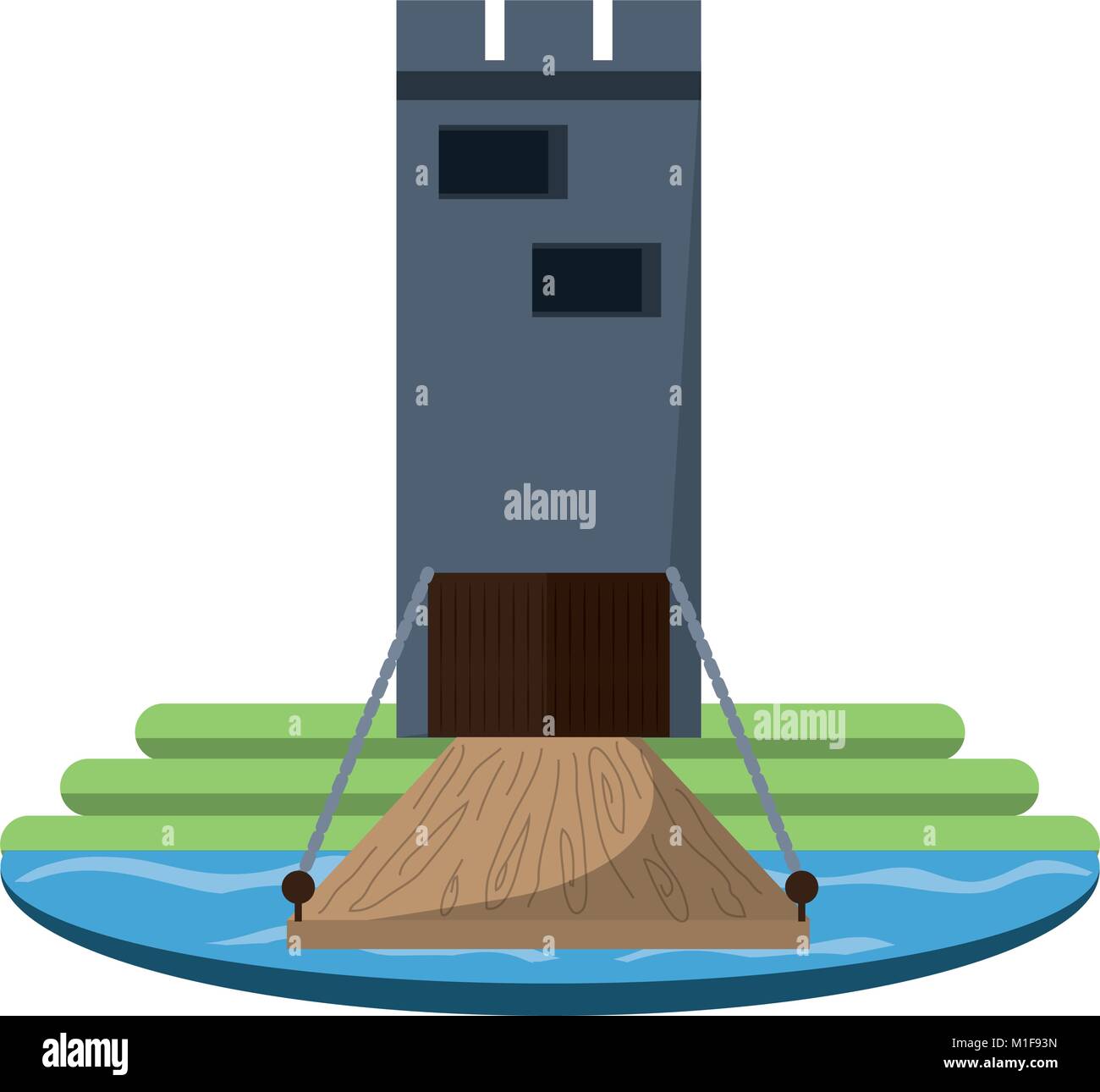 Medieval castle tower icon Stock Vector Image & Art - Alamy