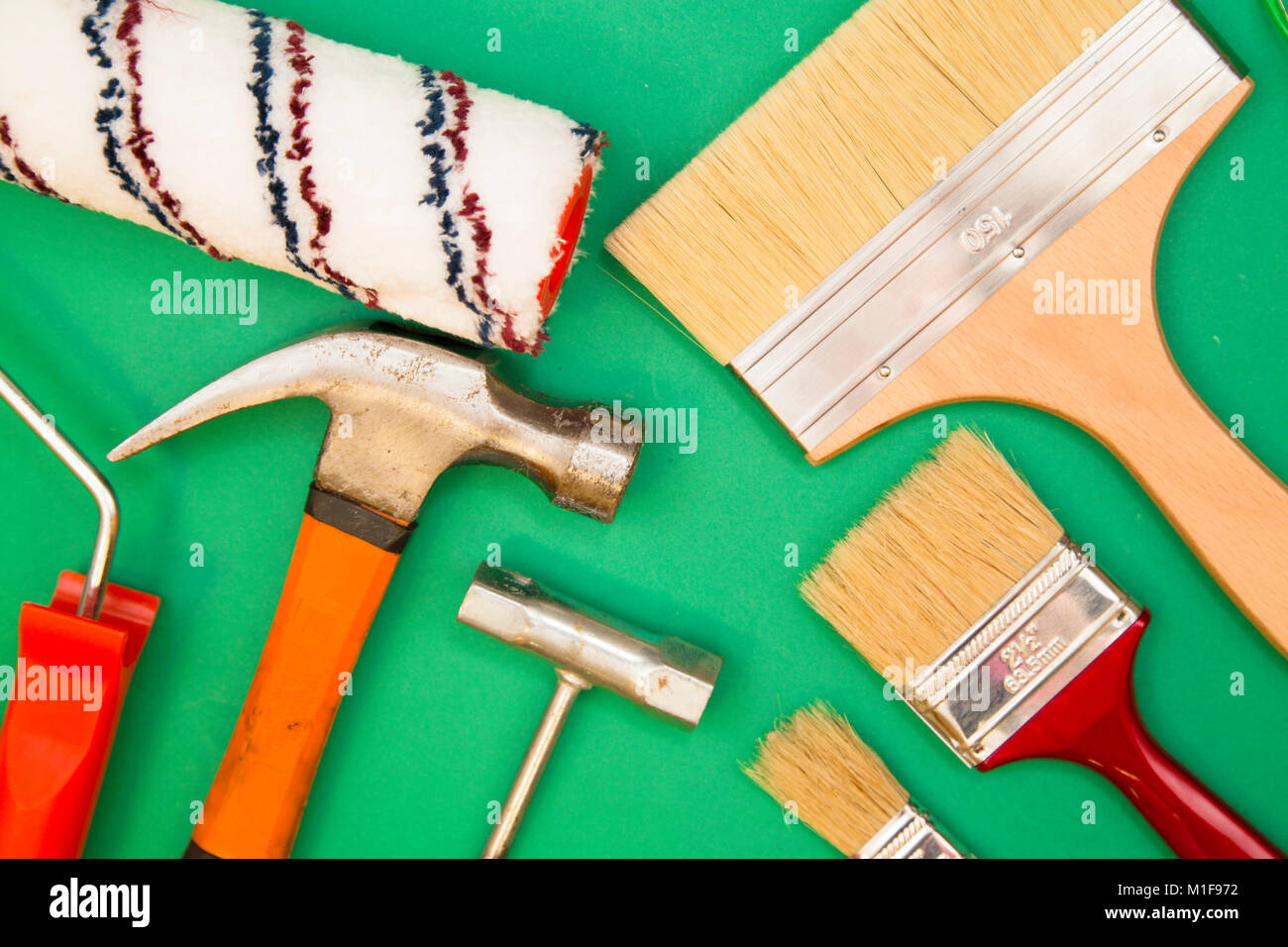 Tools for house reapair Stock Photo - Alamy