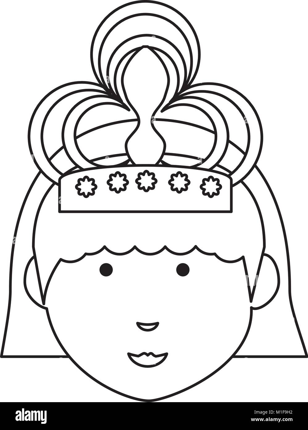 cartoon princess icon Stock Vector Image & Art - Alamy