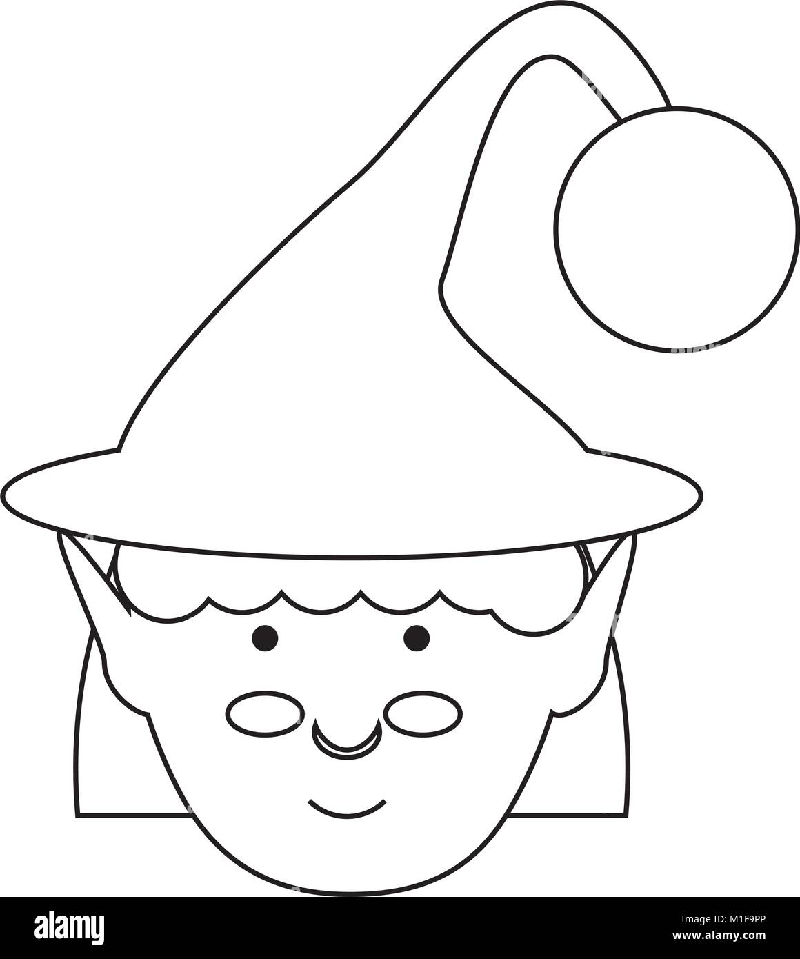 elf girl icon Stock Vector Image & Art - Alamy