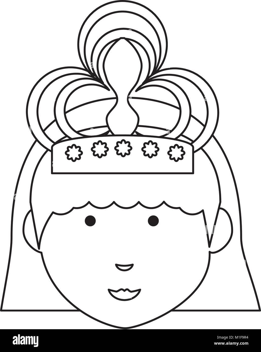 cartoon princess icon Stock Vector Image & Art - Alamy
