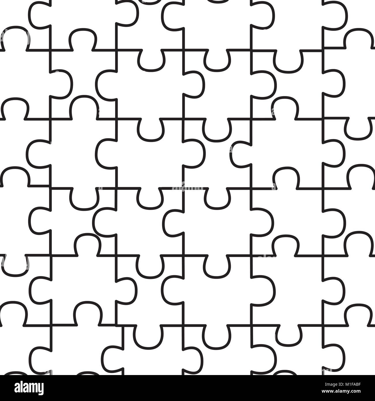 colored jigsaw puzzle pieces background Stock Vector Image & Art - Alamy