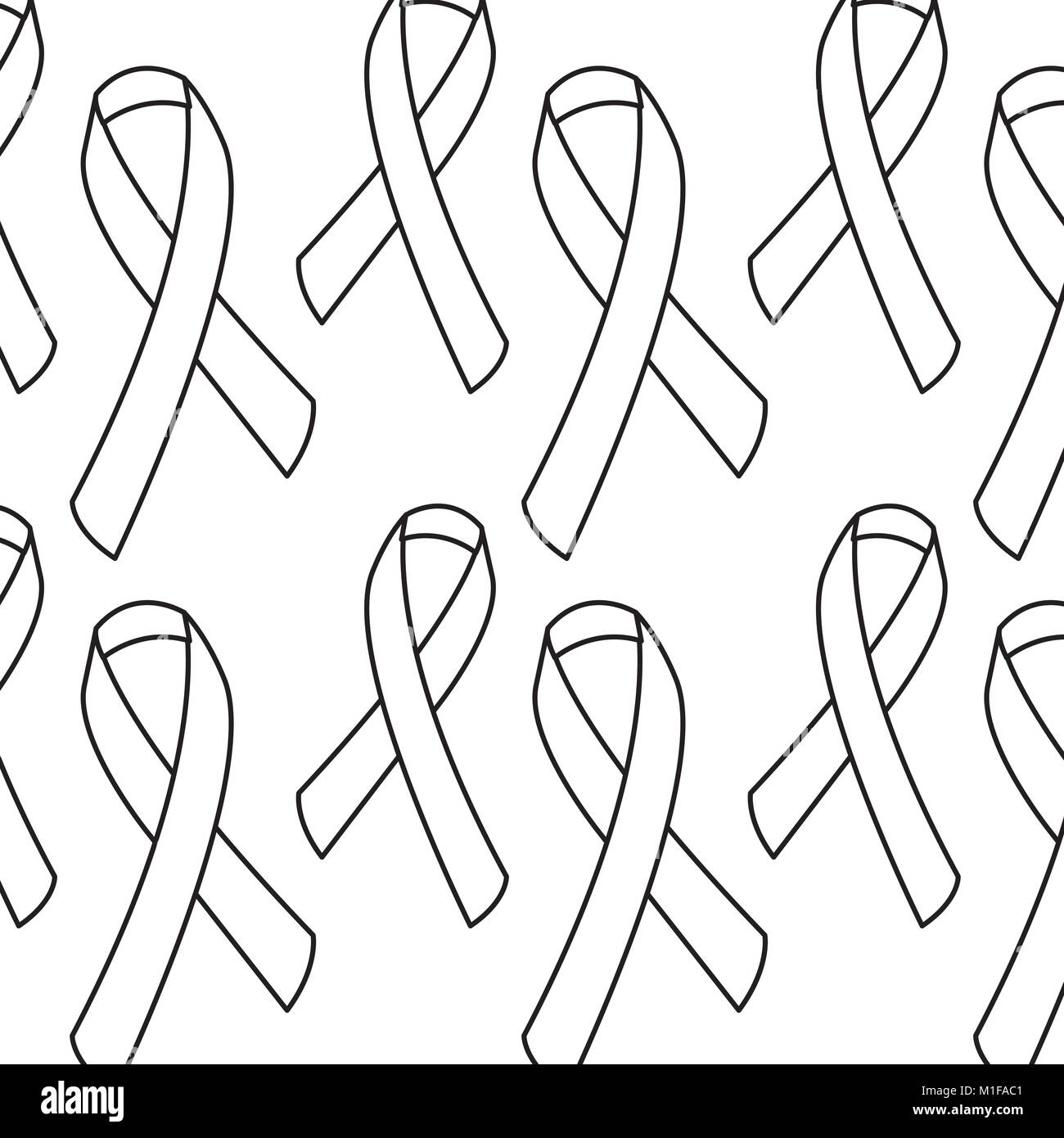 pattern ribbon support event emblem Stock Vector Image & Art - Alamy