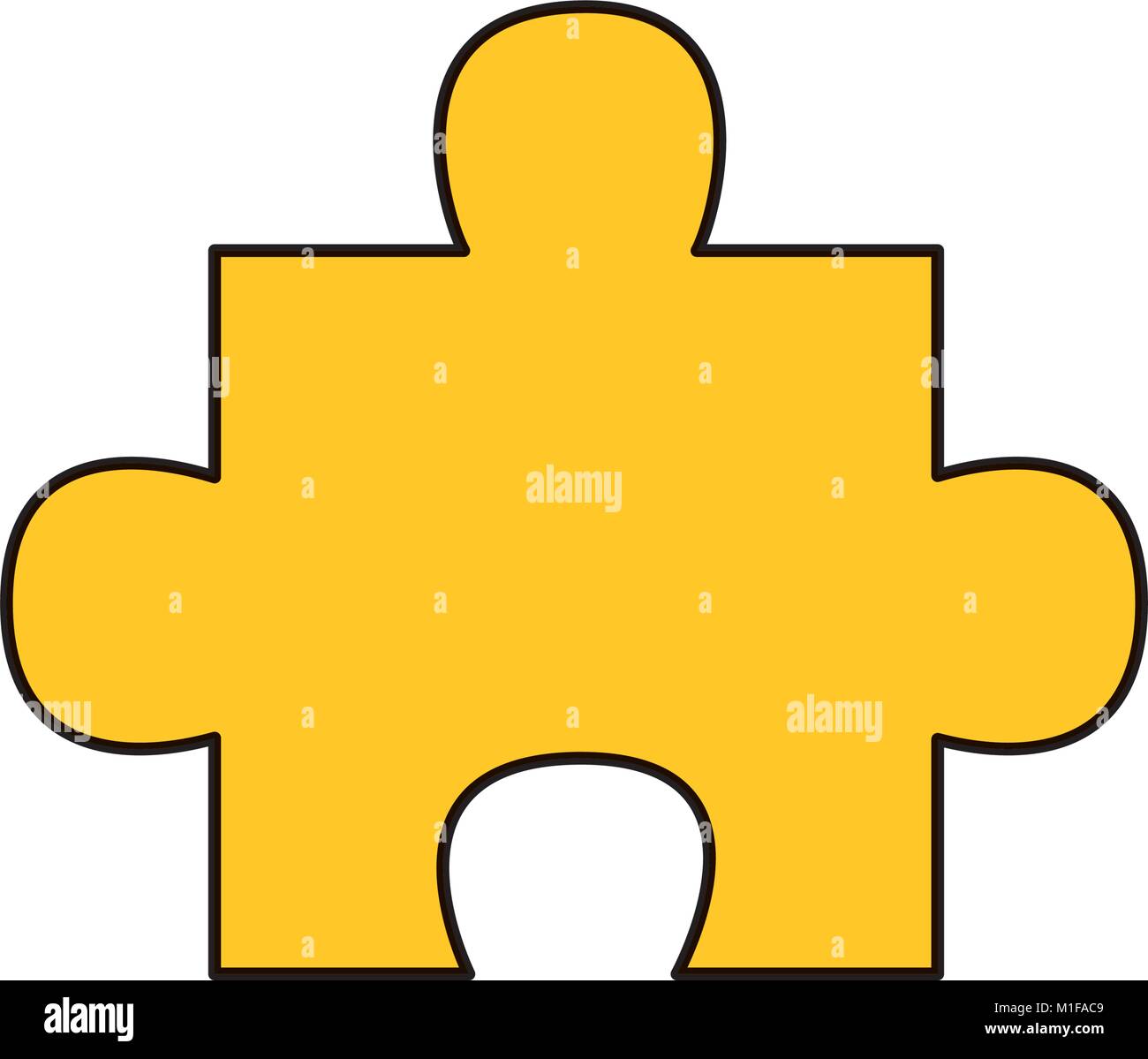 one piece jigsaw puzzle image Stock Vector Image & Art - Alamy