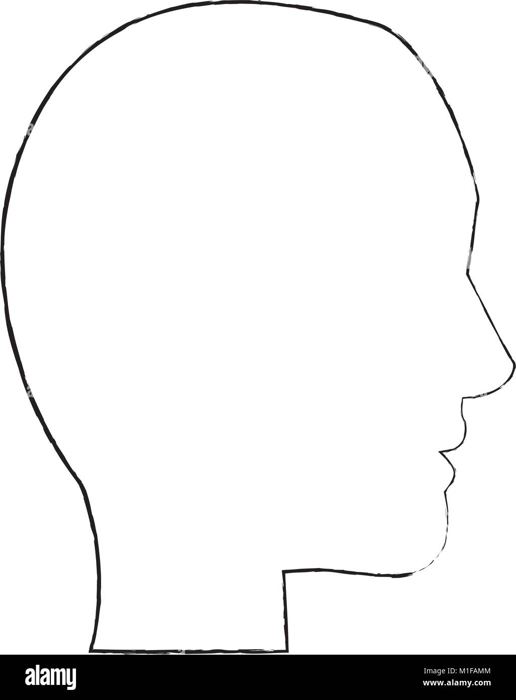 Human Head Outline Profile