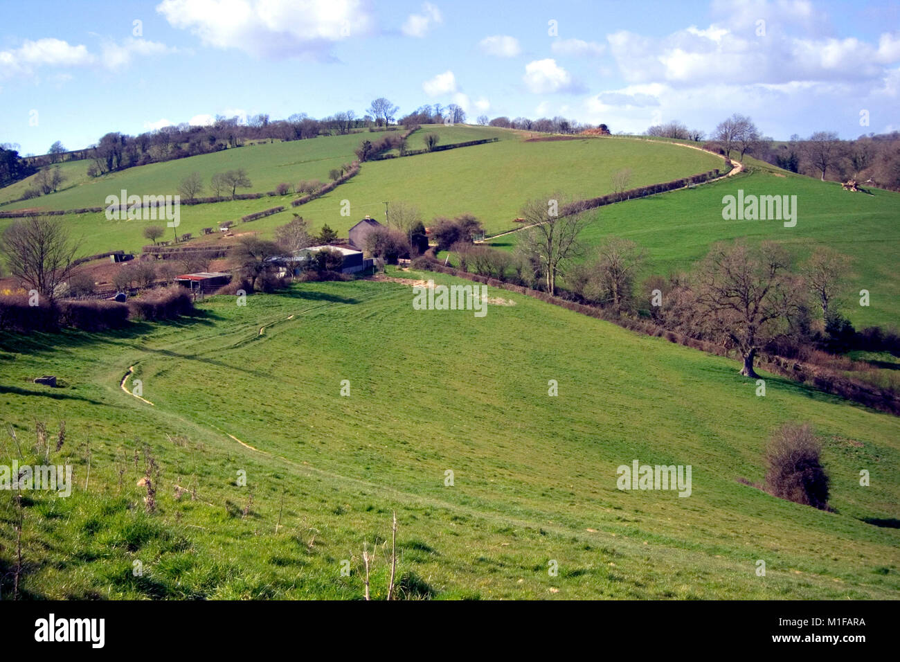 Open rolling countryside hi-res stock photography and images - Alamy