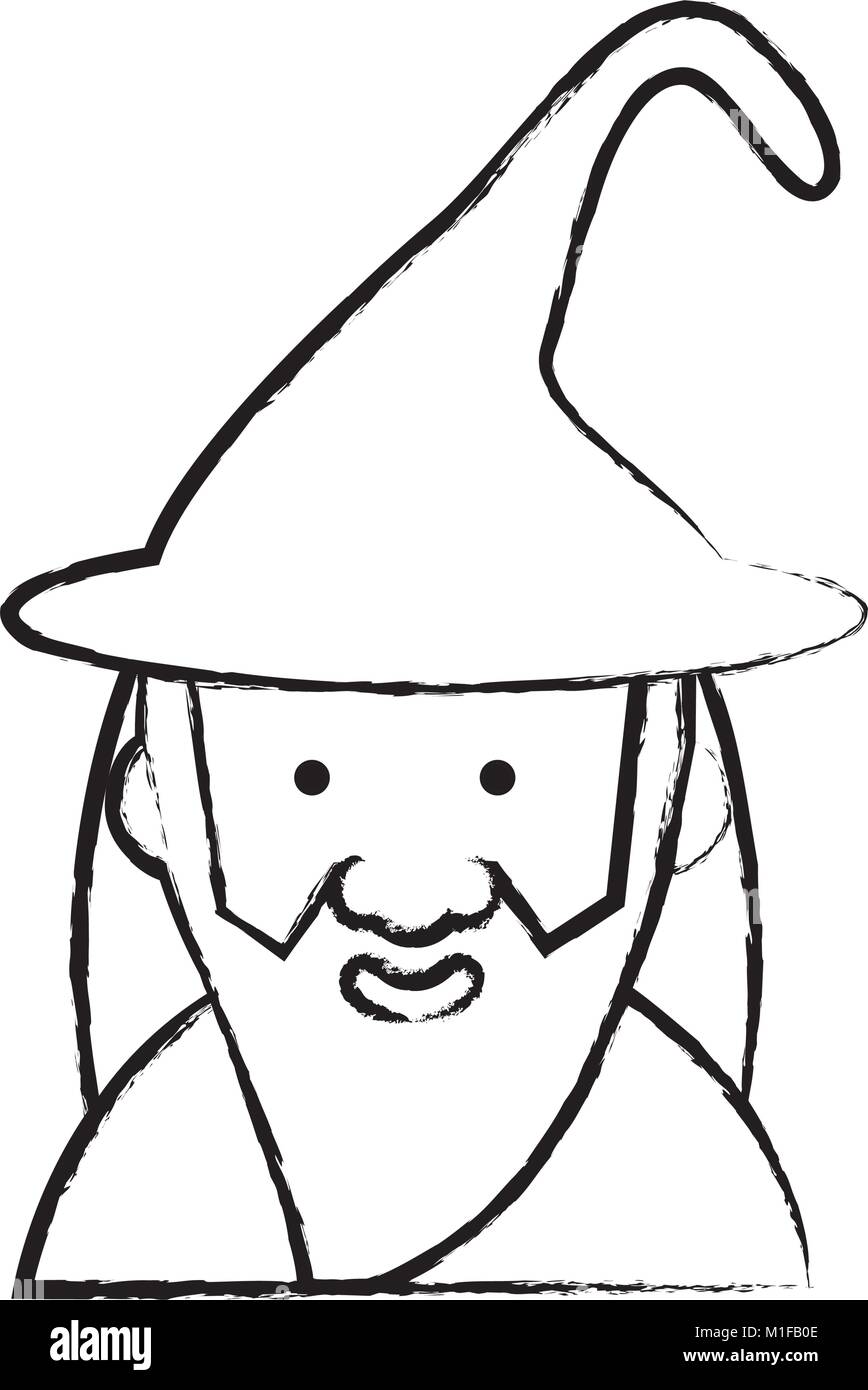 cartoon wizard icon Stock Vector Image & Art - Alamy