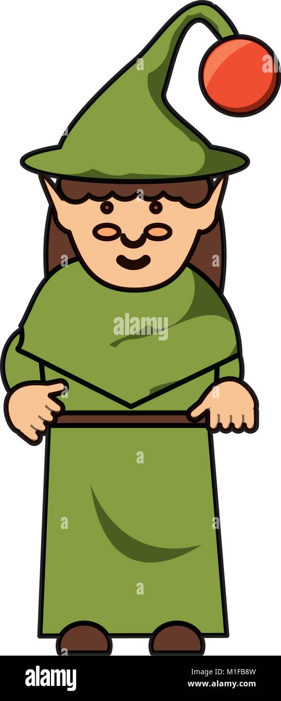 elf girl icon Stock Vector Image & Art - Alamy