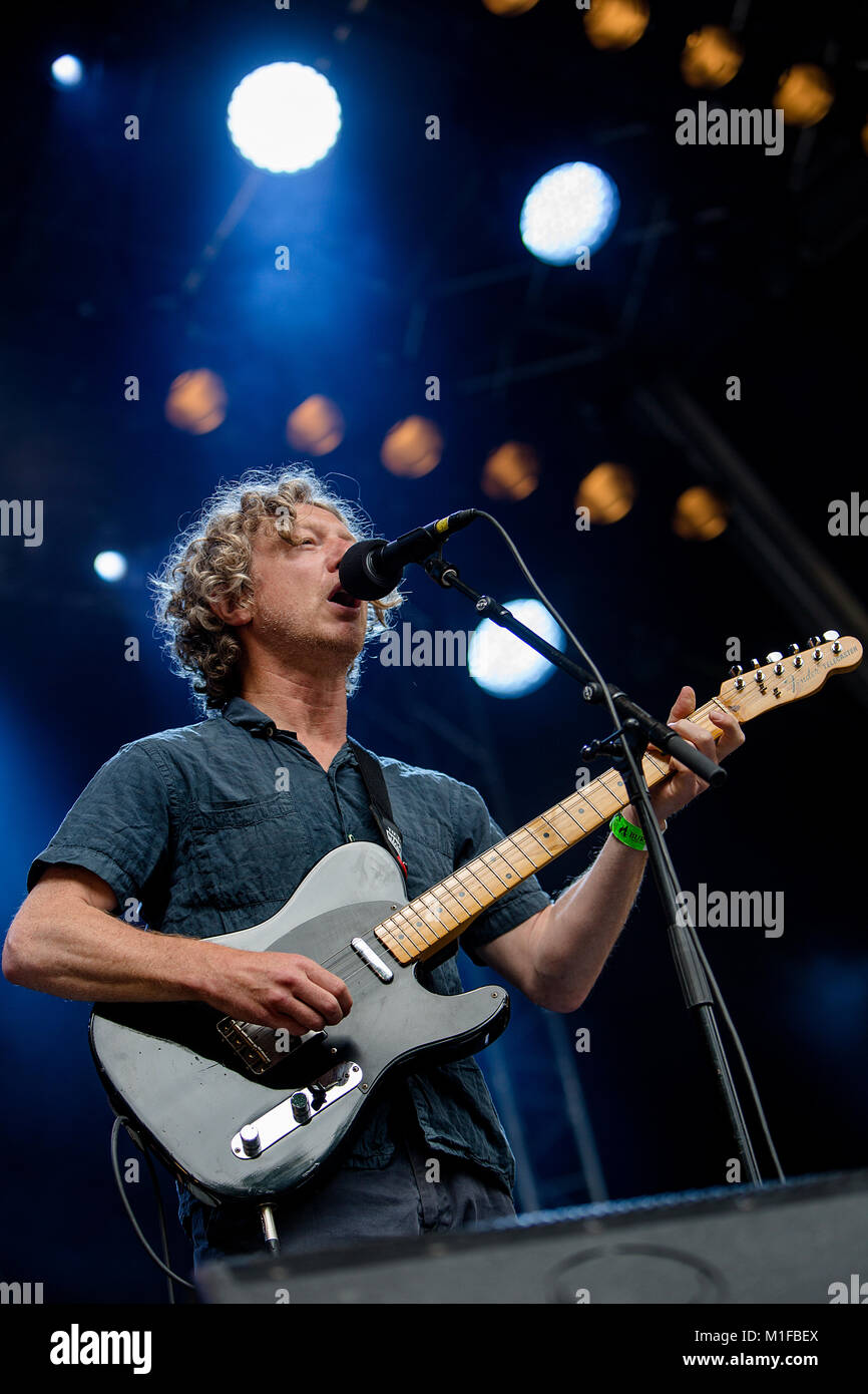 The English rock band Cast performs a live concert at the Norwegian ...