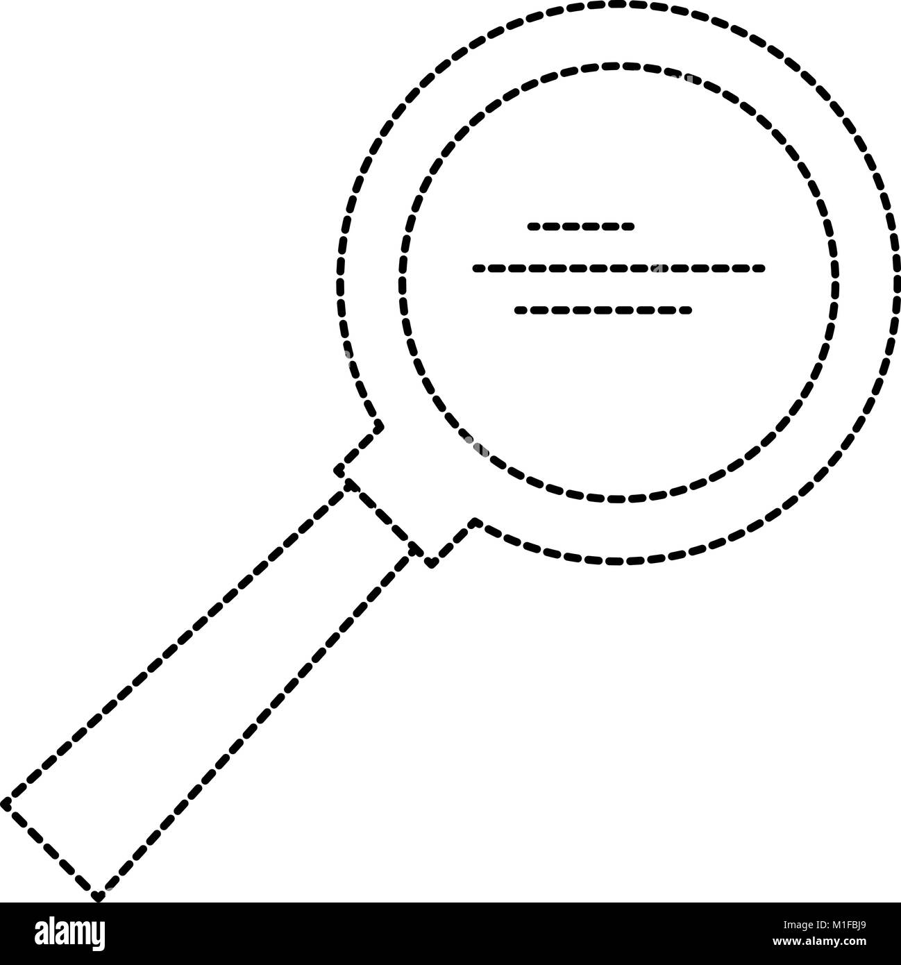 search magnifying glass icon Stock Vector Image & Art - Alamy