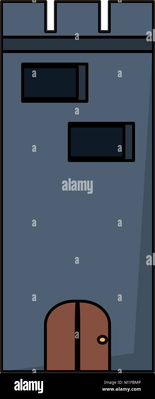 Medieval castle tower icon Stock Vector Image & Art - Alamy