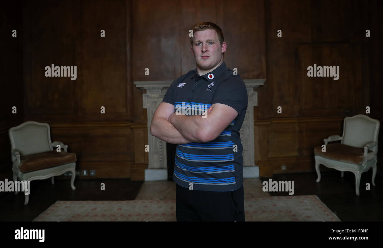 Ireland's John Ryan during the press conference at Carton House ...