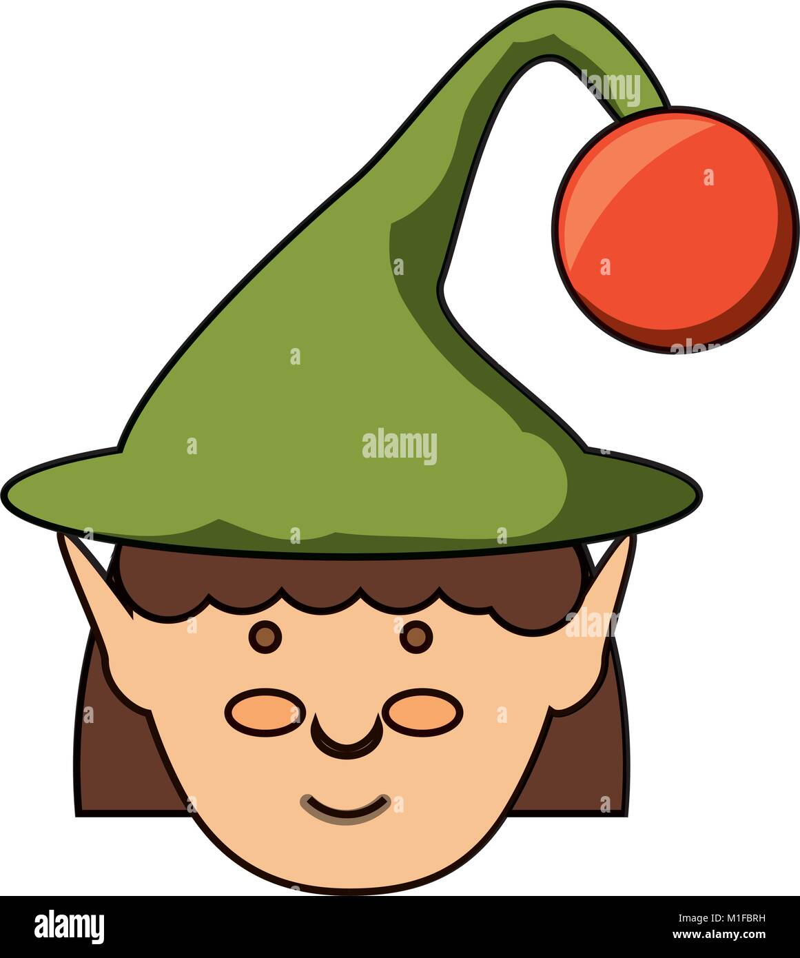 elf girl icon Stock Vector Image & Art - Alamy