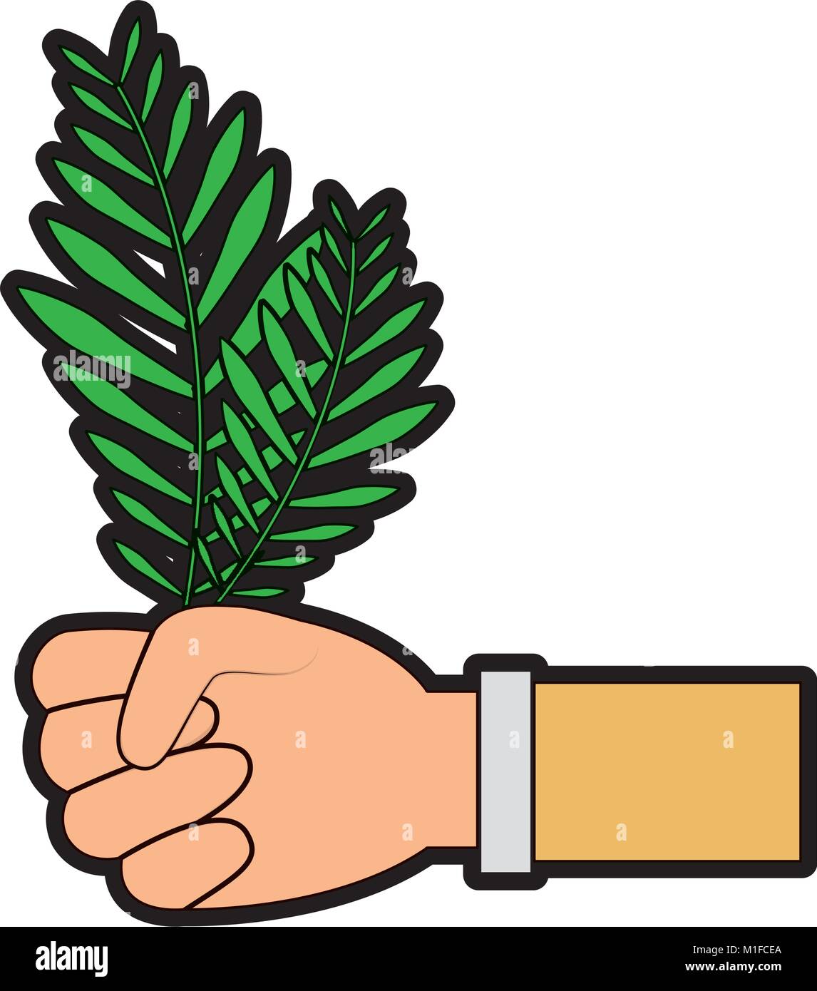 Hands of christ plant hi-res stock photography and images - Alamy