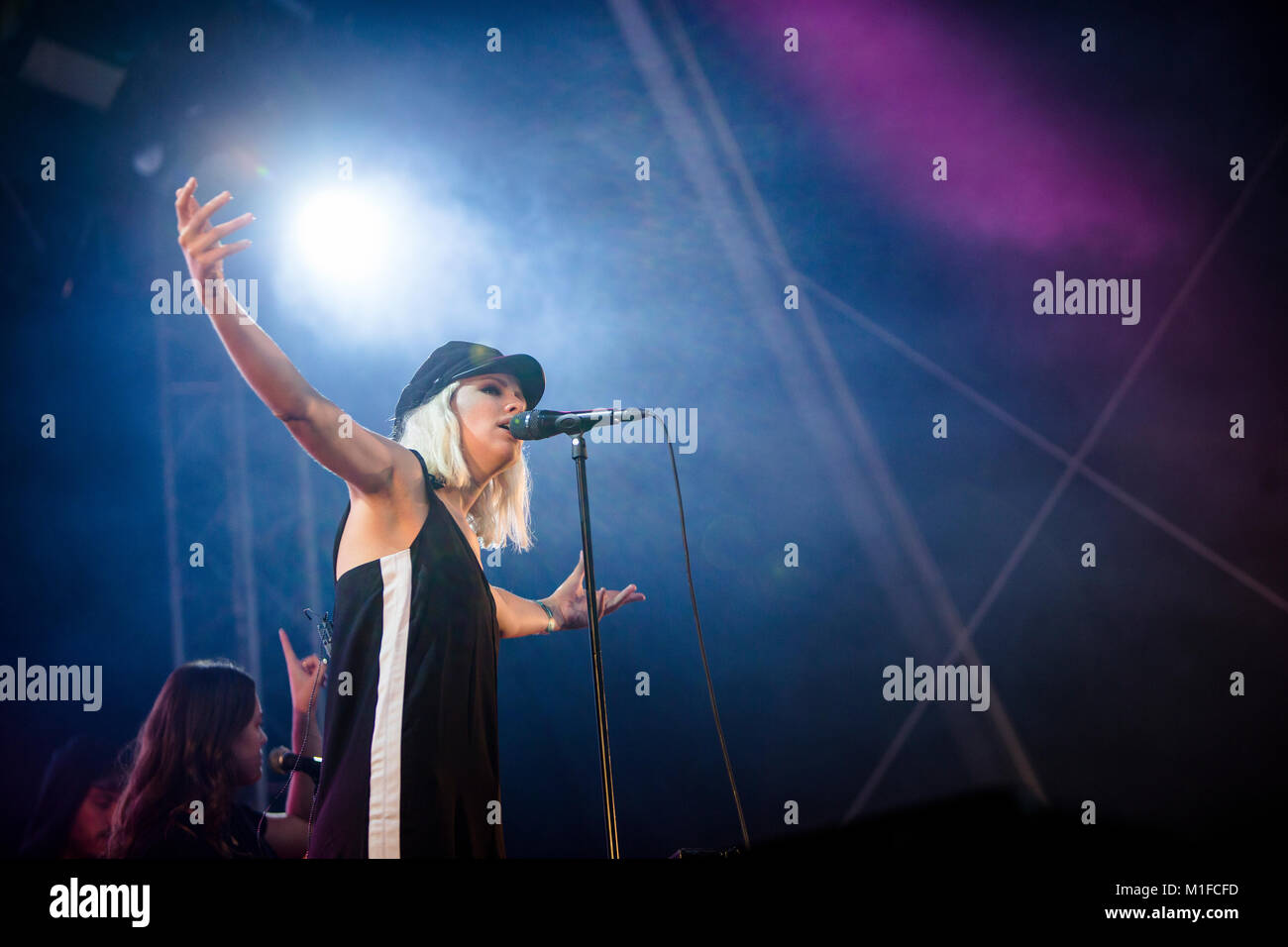 Norway, Bergen – June 15, 2017. The Norwegian pop singer and songwriter ...