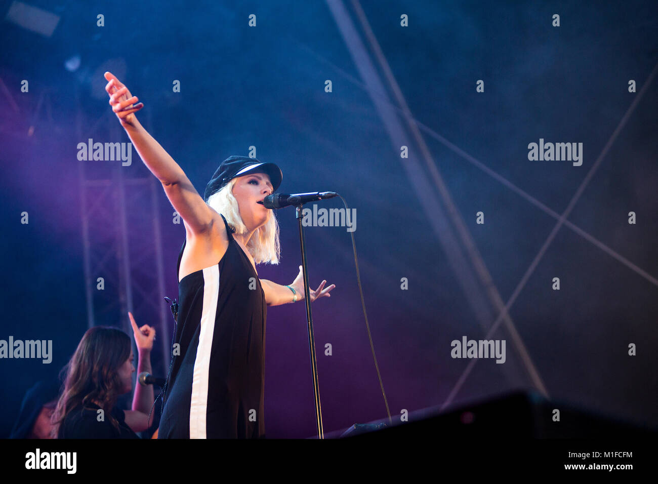 Norway, Bergen – June 15, 2017. The Norwegian pop singer and songwriter ...