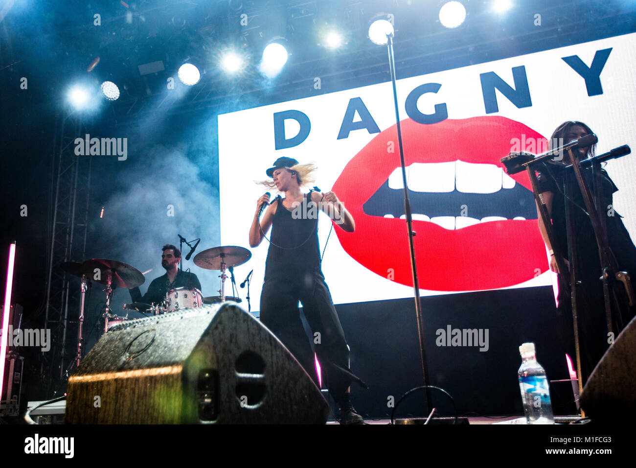 Norway, Bergen – June 15, 2017. The Norwegian pop singer and songwriter ...