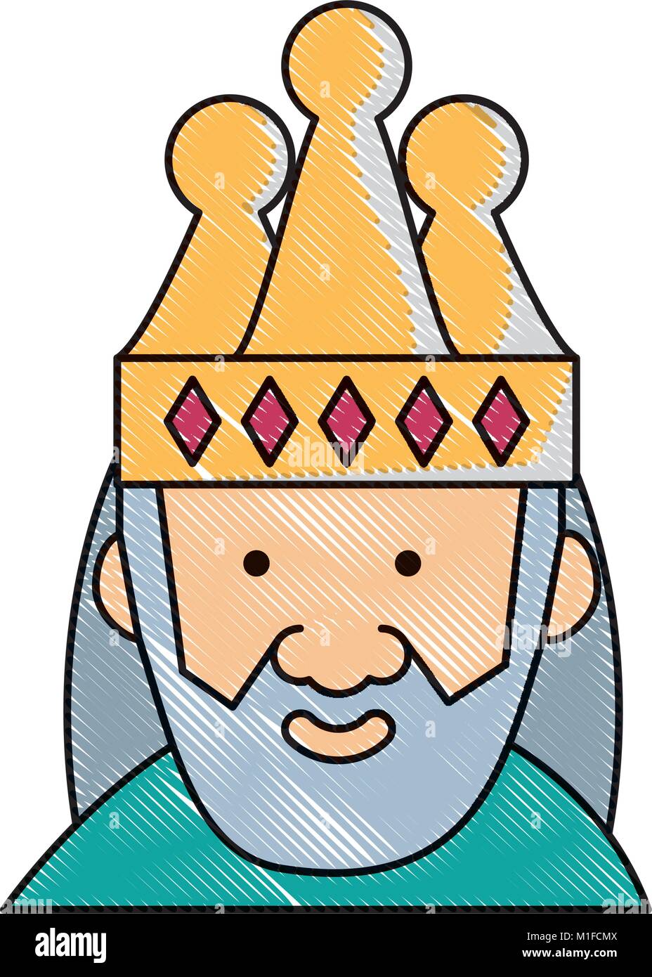 Cartoon king icon image Stock Vector Image & Art - Alamy