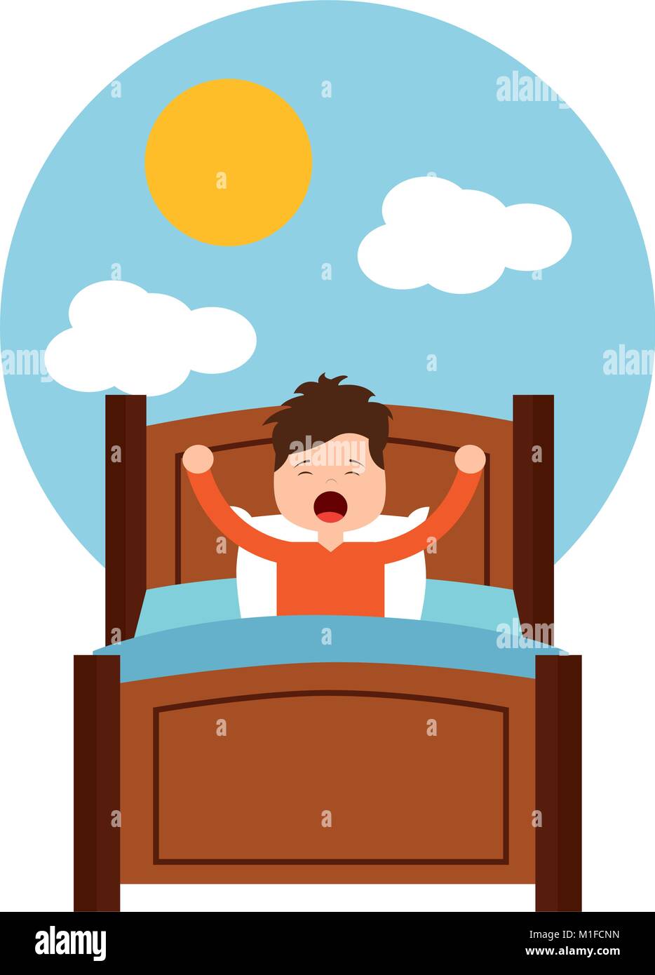 Getting Up In The Morning Cartoon