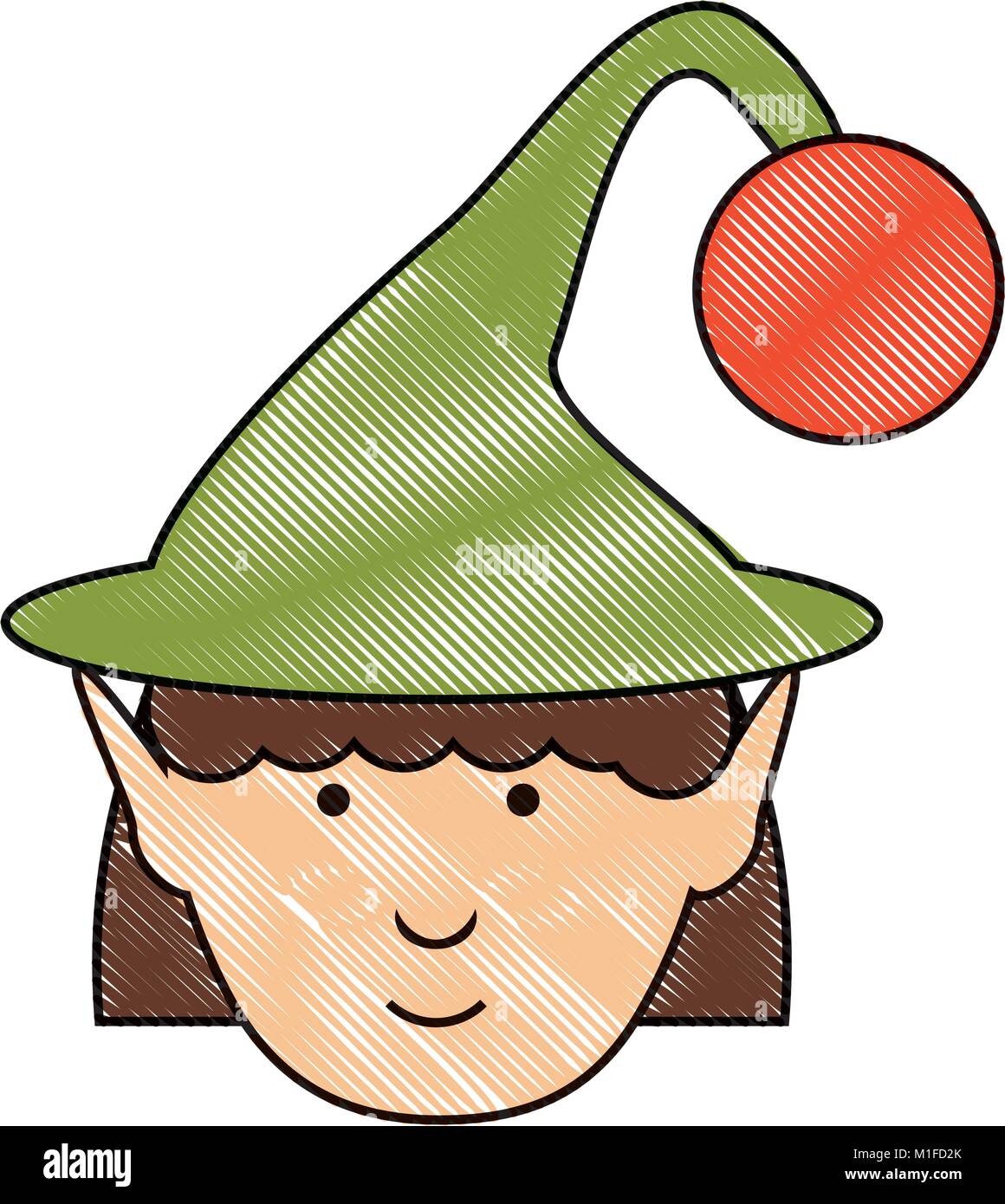 elf girl icon Stock Vector Image & Art - Alamy