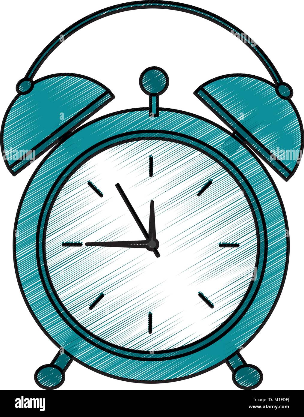 clock alarm time wake up symbol Stock Vector Image & Art - Alamy