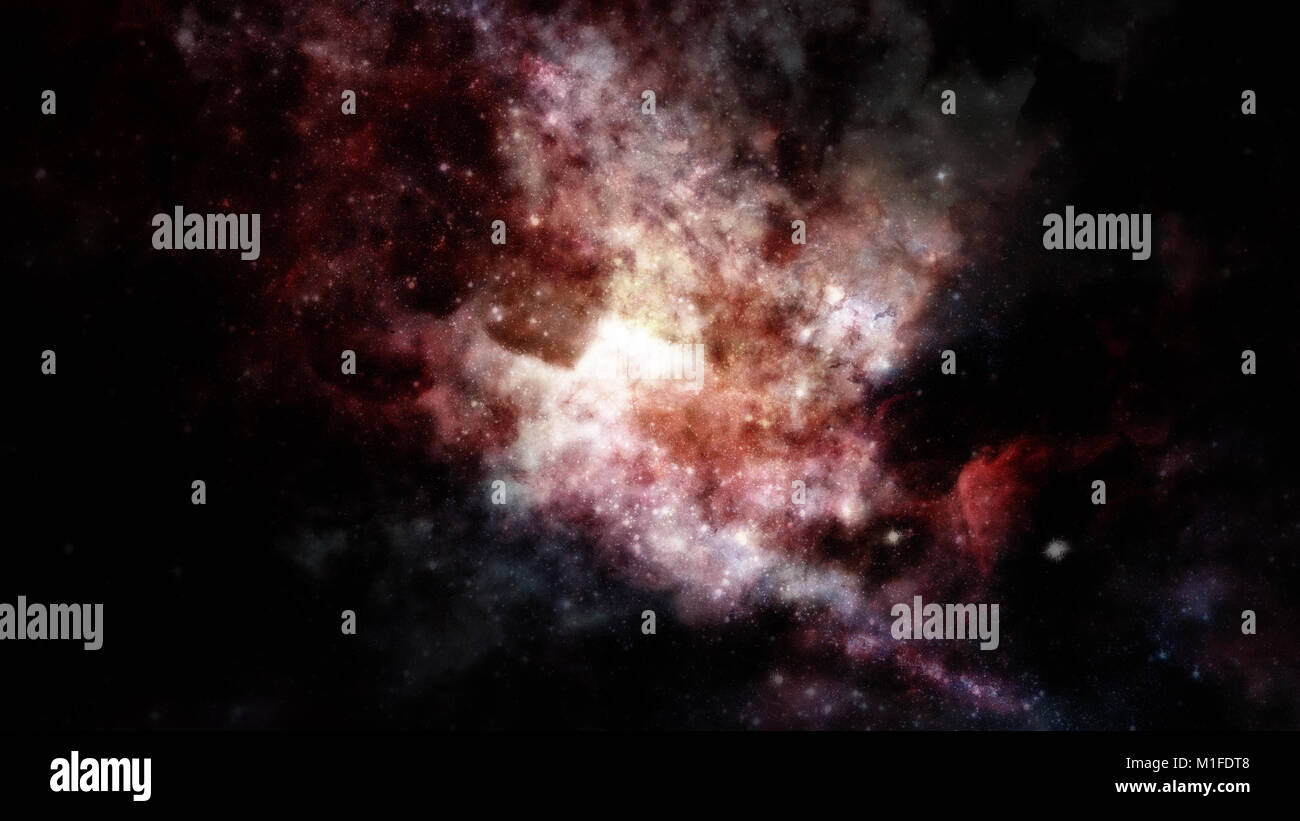 Nebula gas cloud in deep outer space. Elements of this image furnished ...