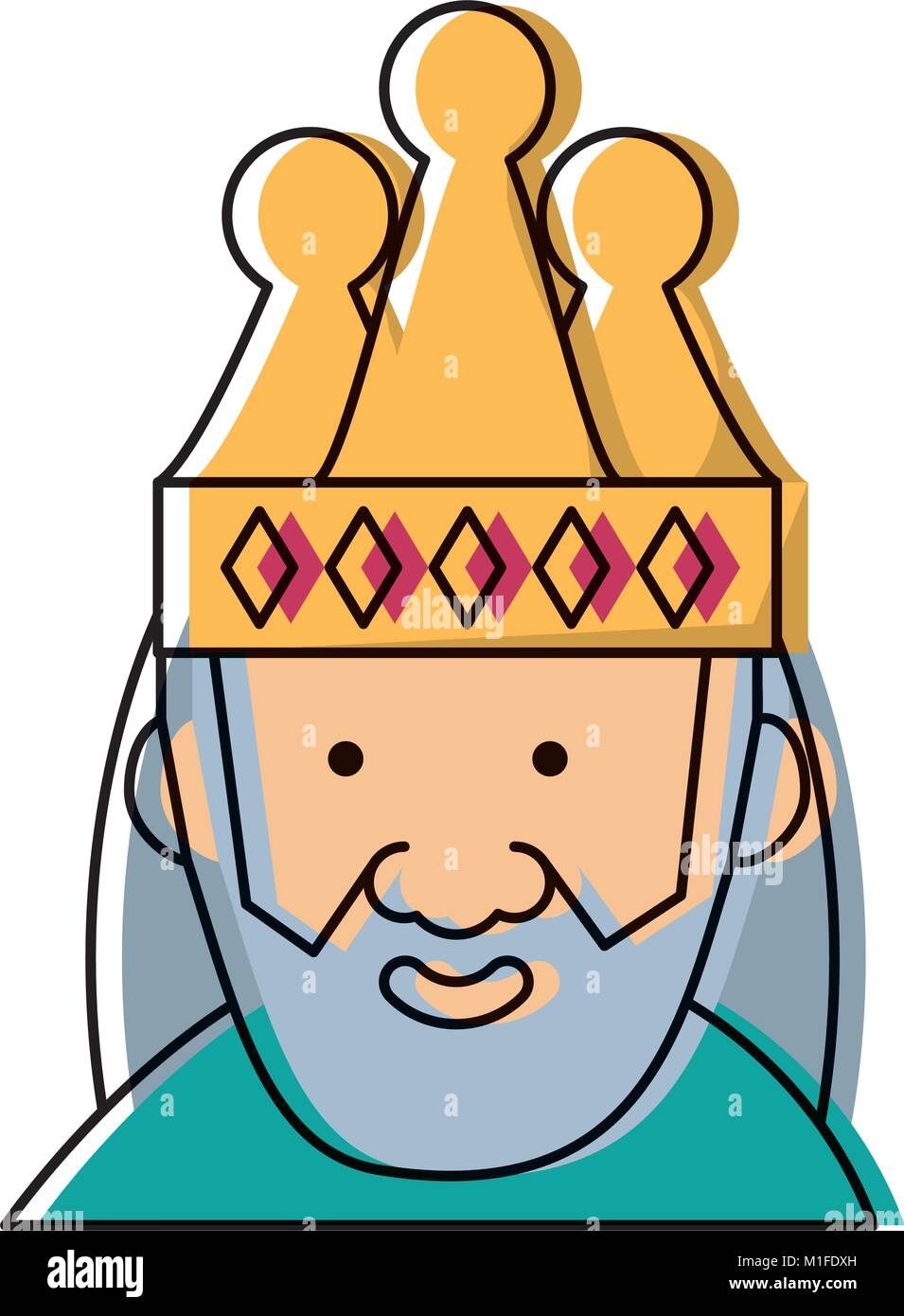 Cartoon king icon image Stock Vector Image & Art - Alamy