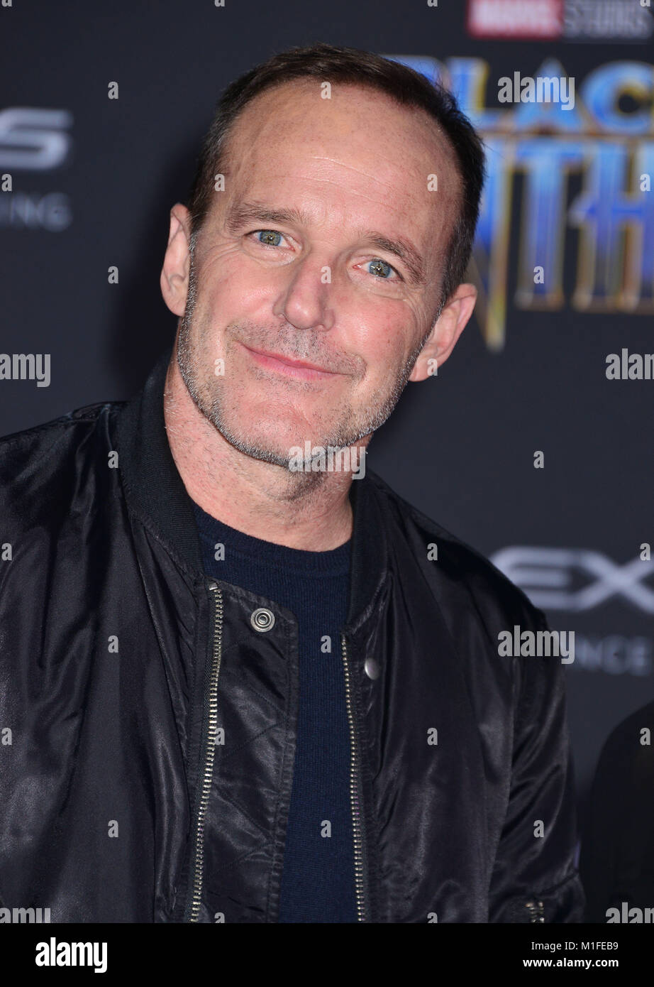 Los Angeles, USA. 29th Jan, 2018. Clark Gregg attends the premiere Of ...