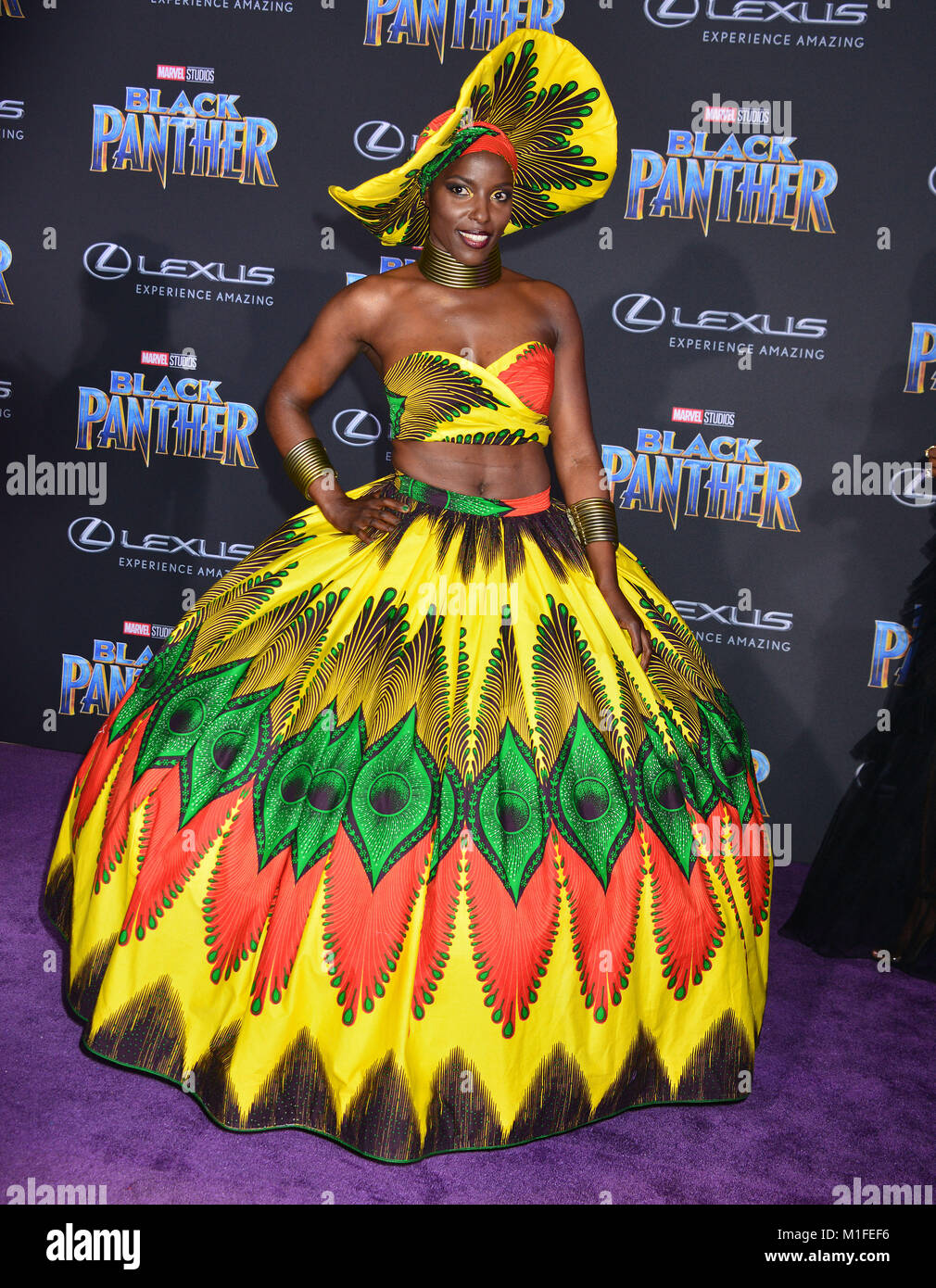 Los Angeles, USA. 29th Jan, 2018. Janeshia Adams-Ginyard 104 attends ...