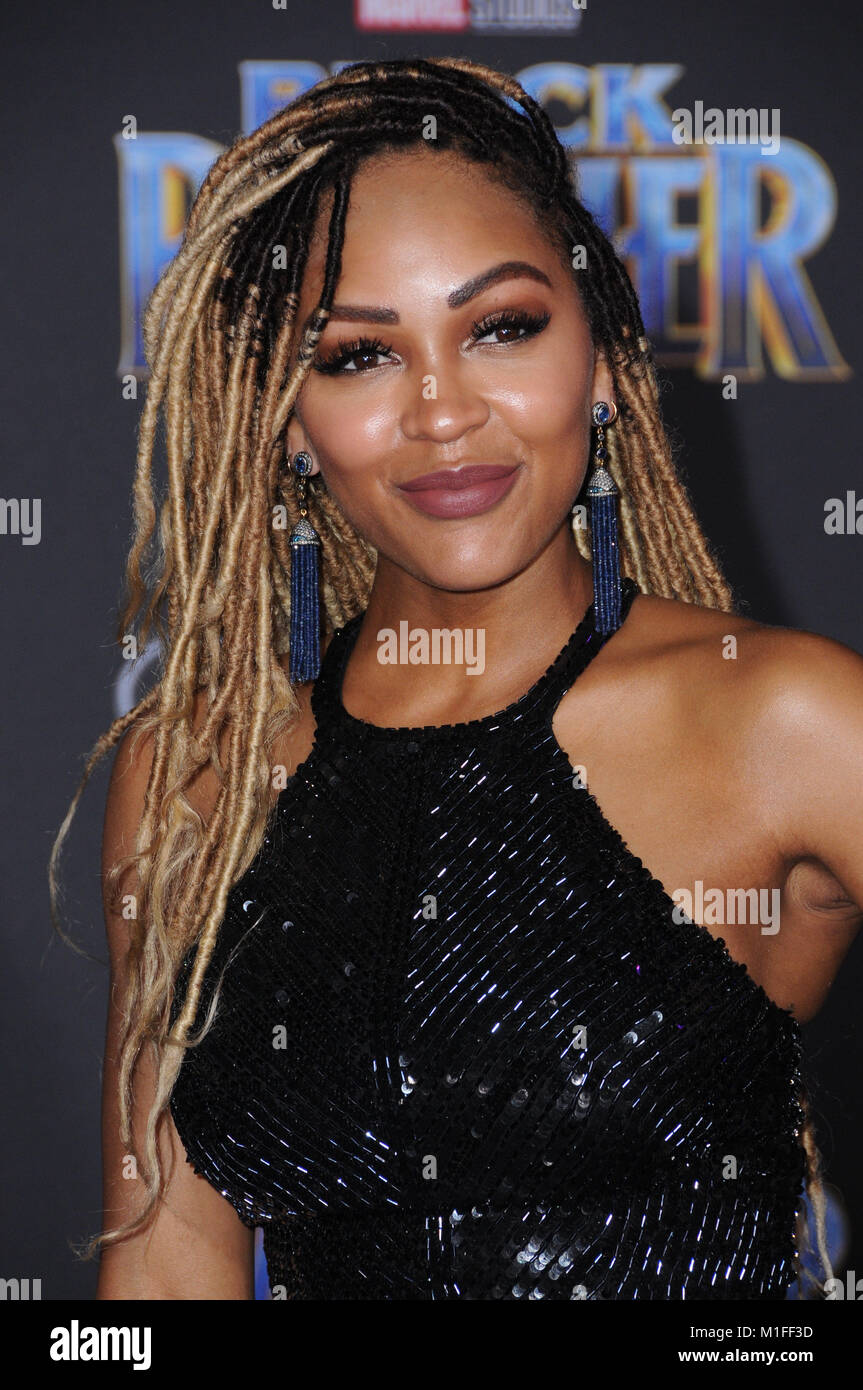 Hollywood, CA, USA. 29th Jan, 2018. Meagan Good. Marvel Studios ...