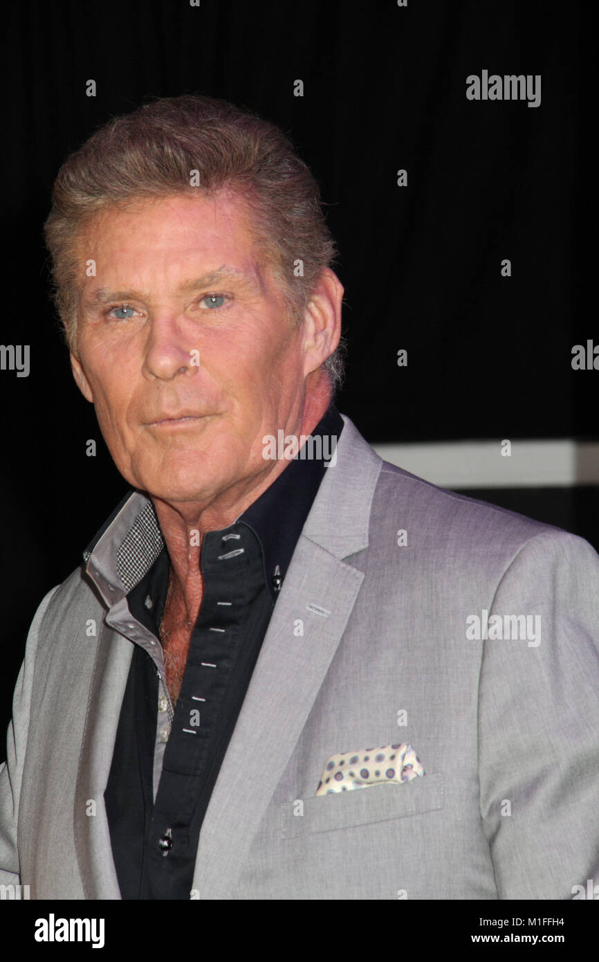 David Hasselhoff 01/29/2018 The World Premiere of "Black Panther" held ...