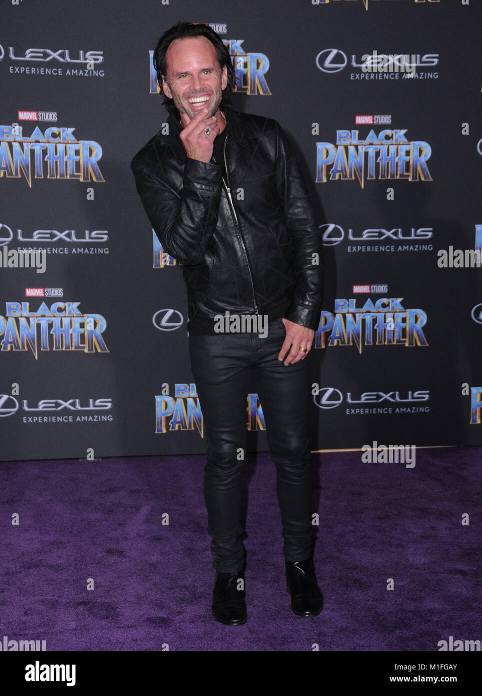 Hollywood, CA, USA. 29th Jan, 2018. Walton Goggins. Marvel Studios ...