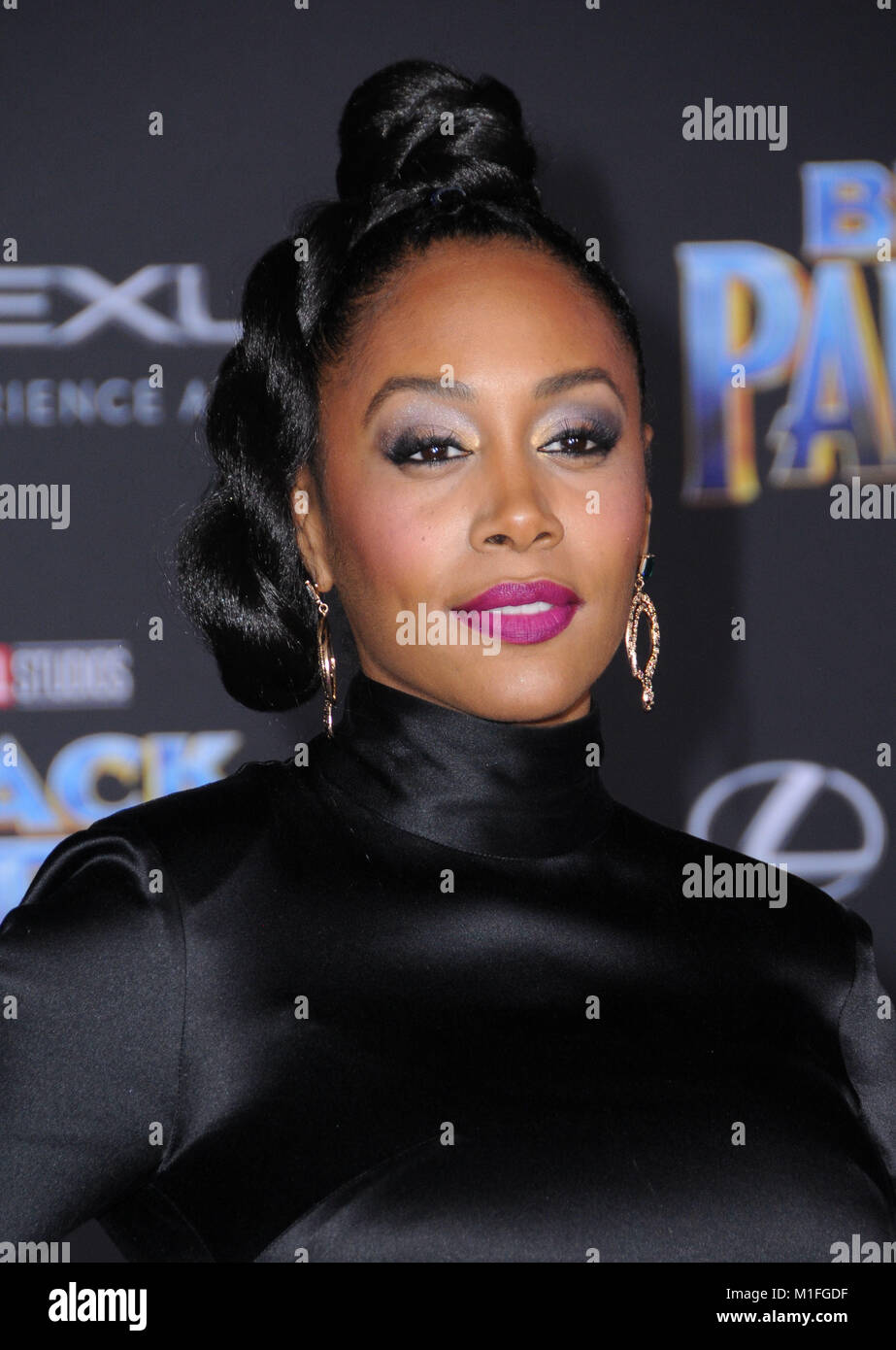 Hollywood, CA, USA. 29th Jan, 2018. Simone Missick. Marvel Studios ...