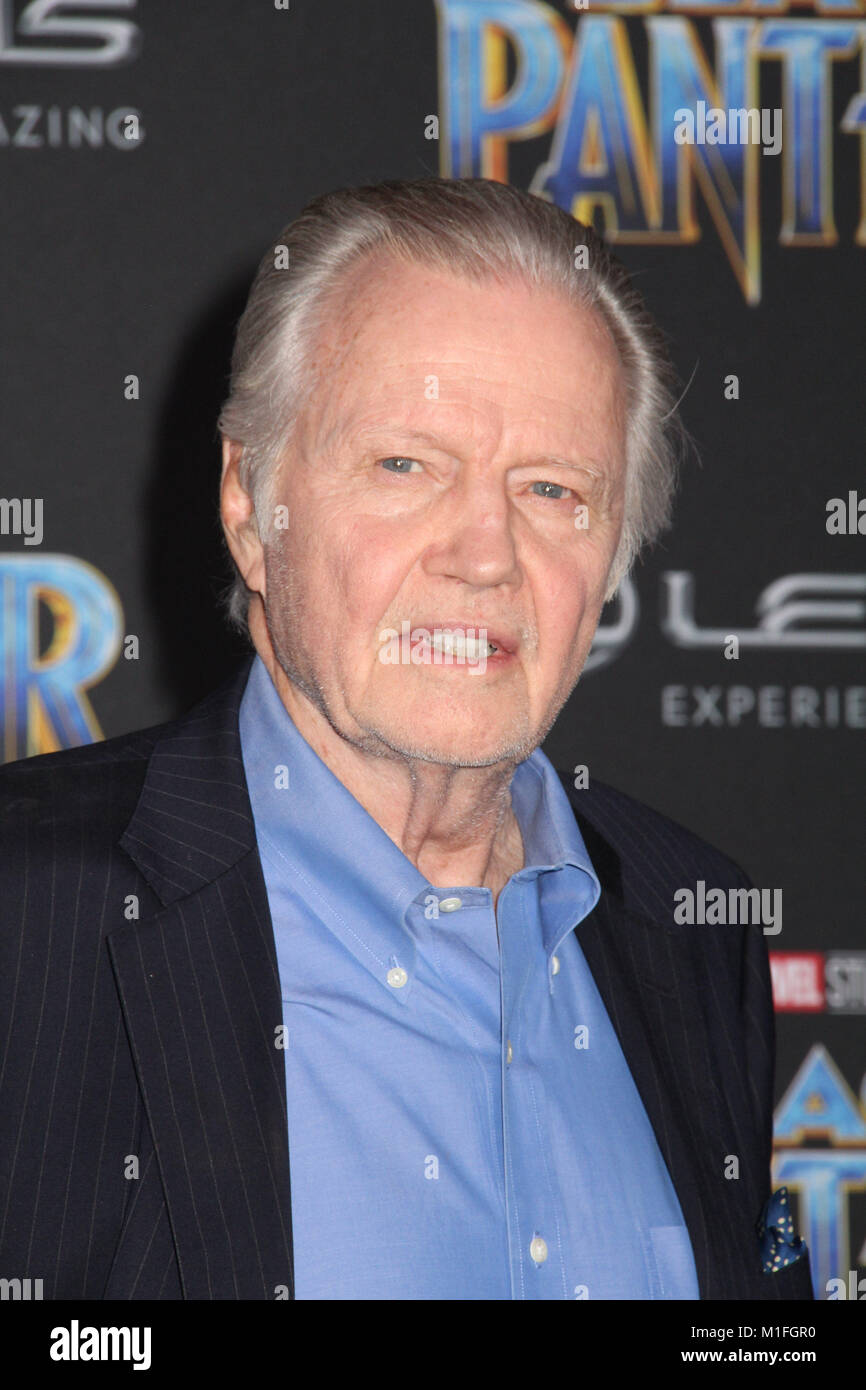 Jon Voight 01/29/2018 The World Premiere of "Black Panther" held at The ...