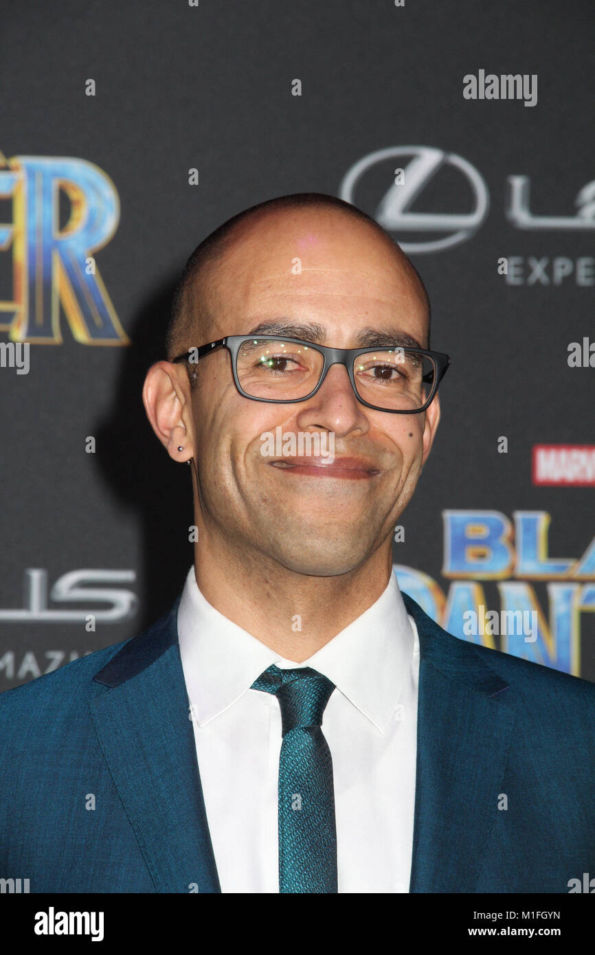 Nate Moore 01/29/2018 The World Premiere of "Black Panther" held at The ...