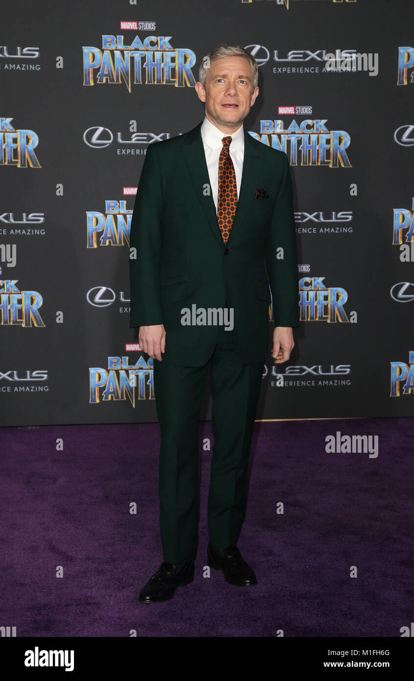 Los Angeles, Ca, USA. 29th Jan, 2018. Martin Freeman, at Marvel Studios ...