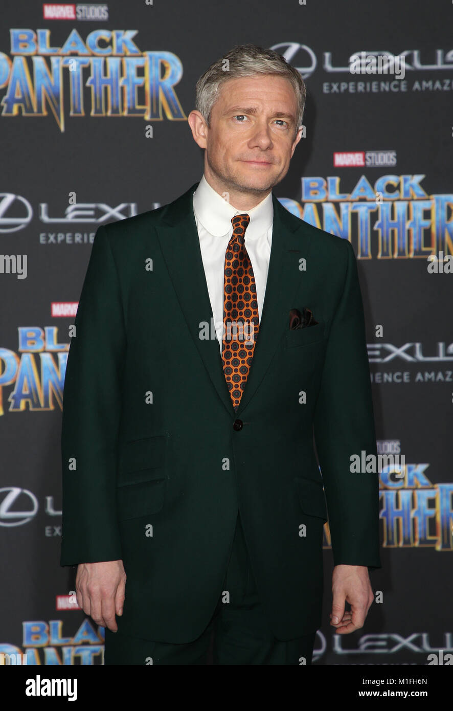 Los Angeles, Ca, USA. 29th Jan, 2018. Martin Freeman, at Marvel Studios ...