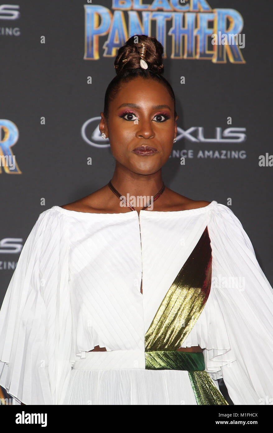 Los Angeles, Ca, USA. 29th Jan, 2018. Issa Rae, at Marvel Studios ...