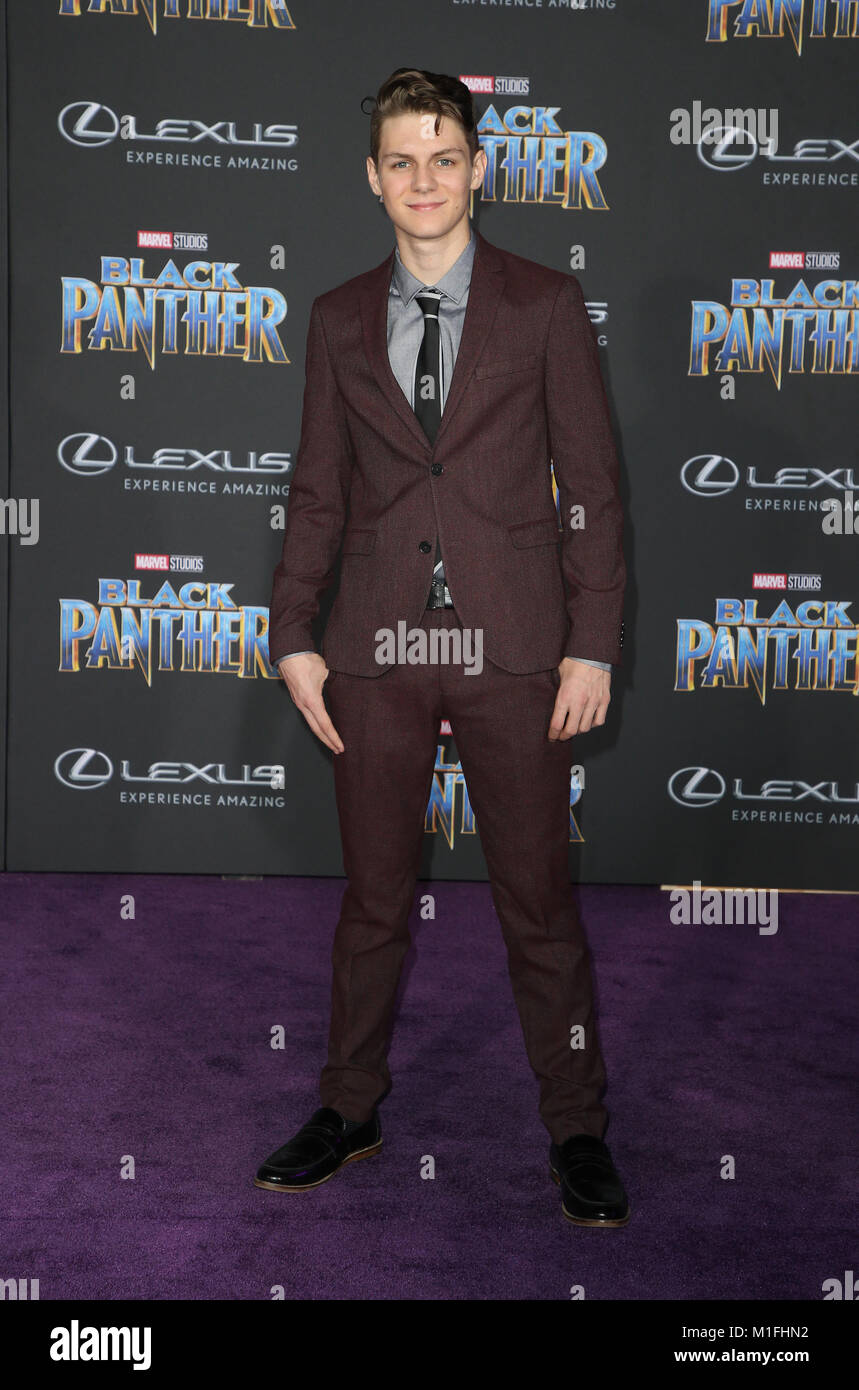 Los Angeles, Ca, USA. 29th Jan, 2018. Ty Simpkins, at Marvel Studios ...