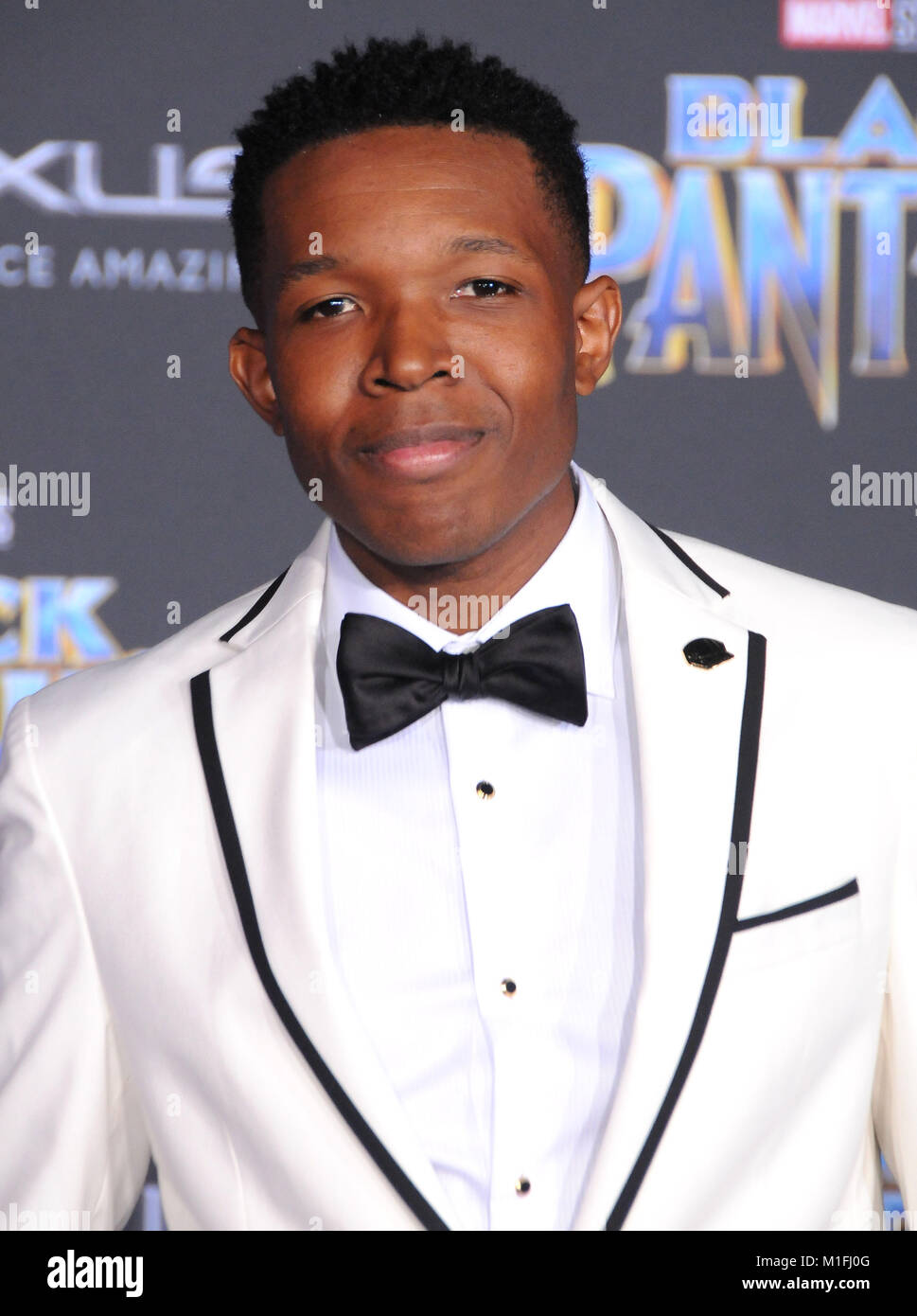 Los Angeles, California, USA. 29th Jan, 2018. Actor Denzel Whitaker ...