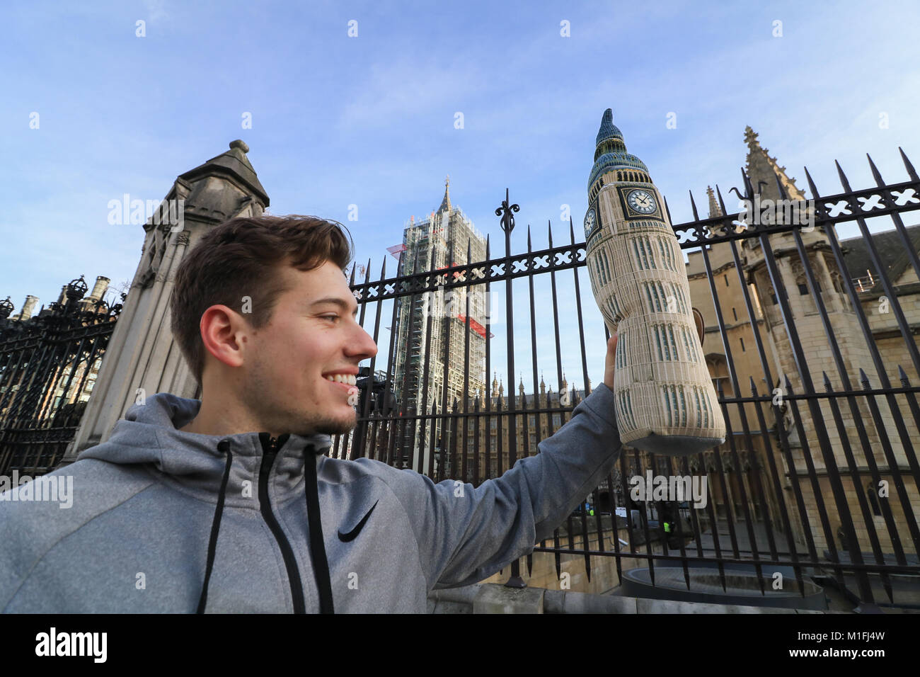 Big ben replica clock tower hi-res stock photography and images - Alamy
