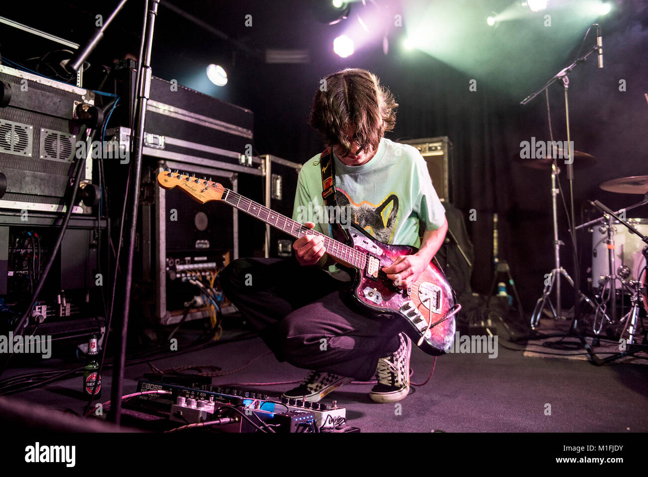 Manchester, UK. 29th January 2018. Sean Martin, Josh Higgins, Arran O ...
