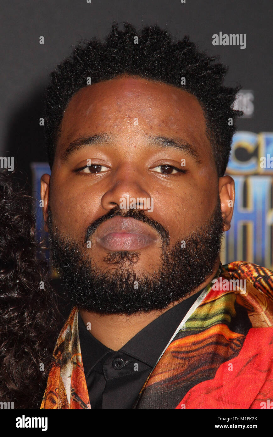 Ryan Coogler 01/29/2018 The World Premiere of "Black Panther" held at ...