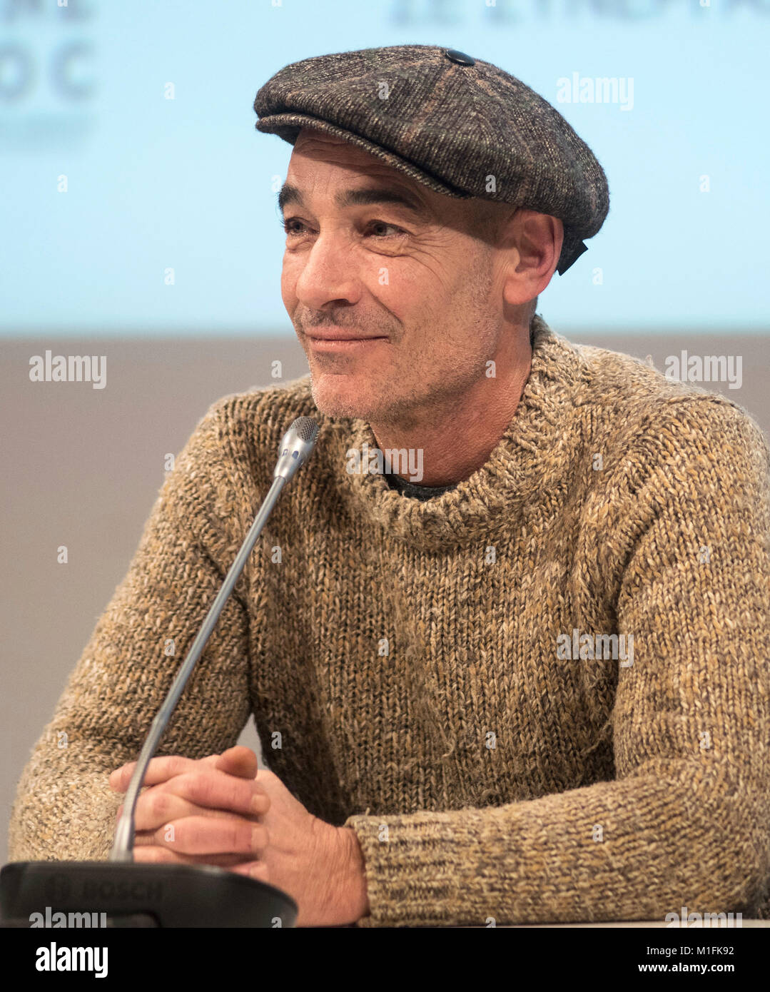 Athens, Greece. 30th Jan, 2018. French-American actor Jean-Marc Barr ...